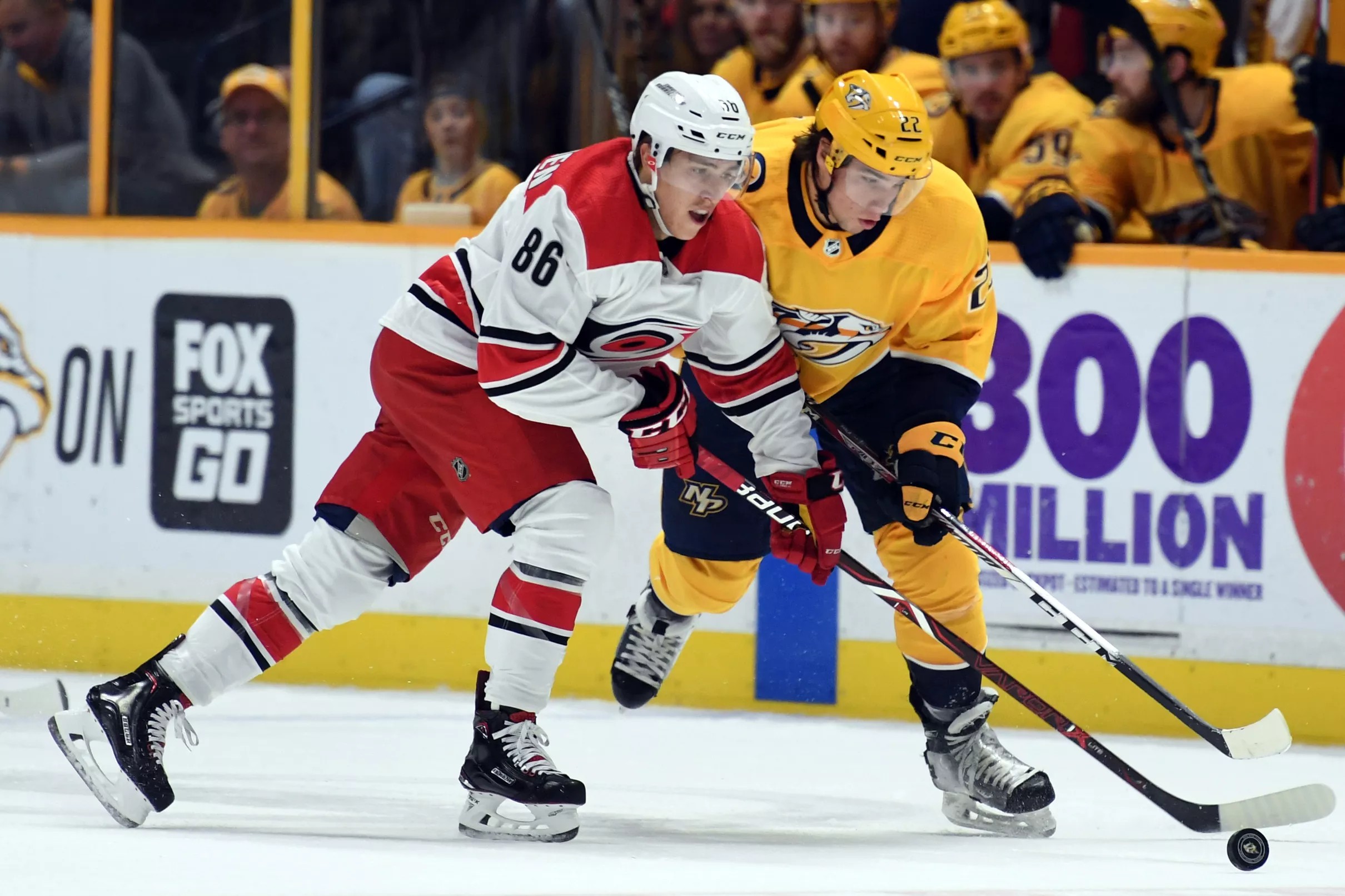 Nashville Predators 1, Carolina Hurricanes 4: Naturally Disastrous ...