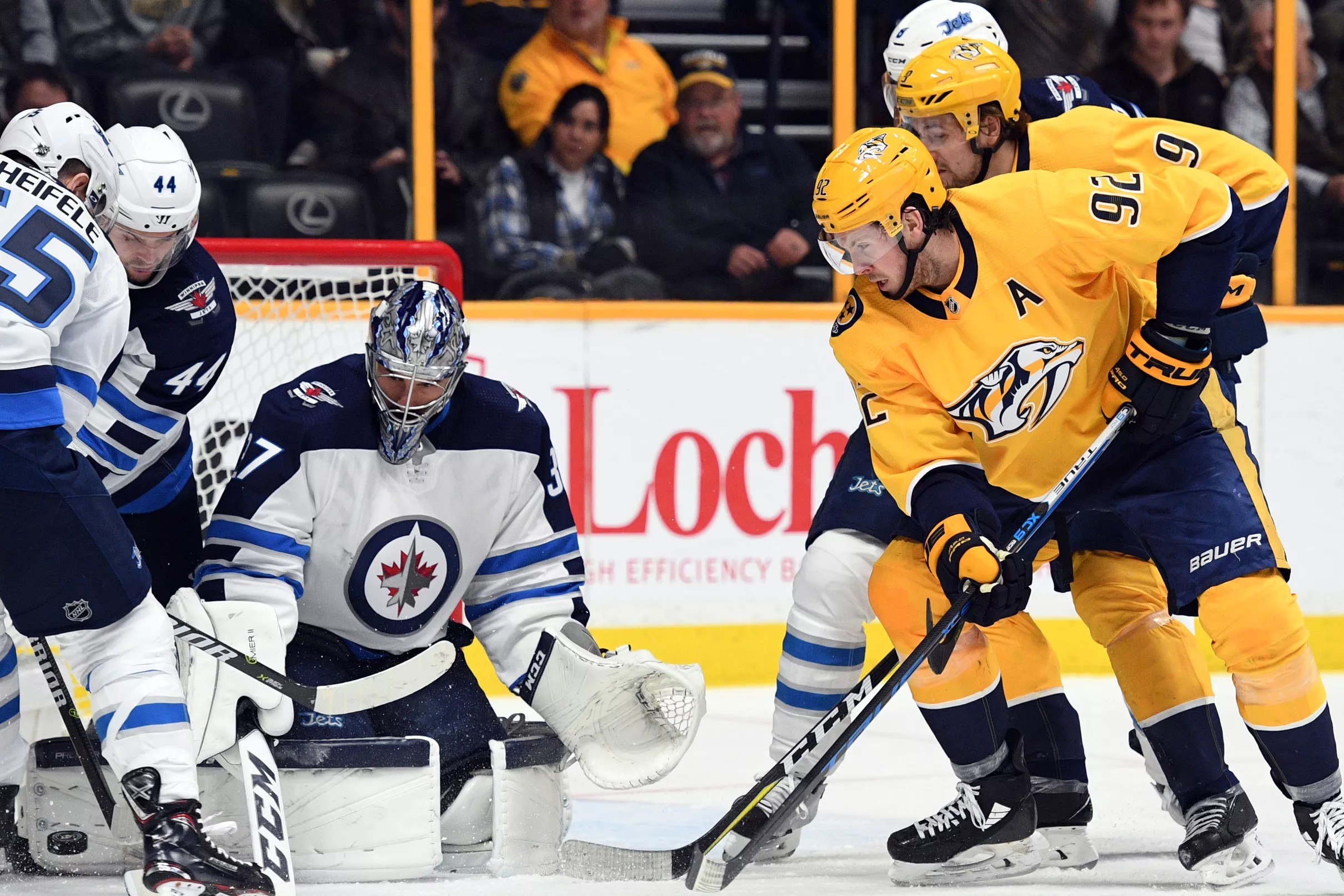 Nashville Predators 4, Winnipeg Jets 6: Tanev’s Late Goal Steals Two ...
