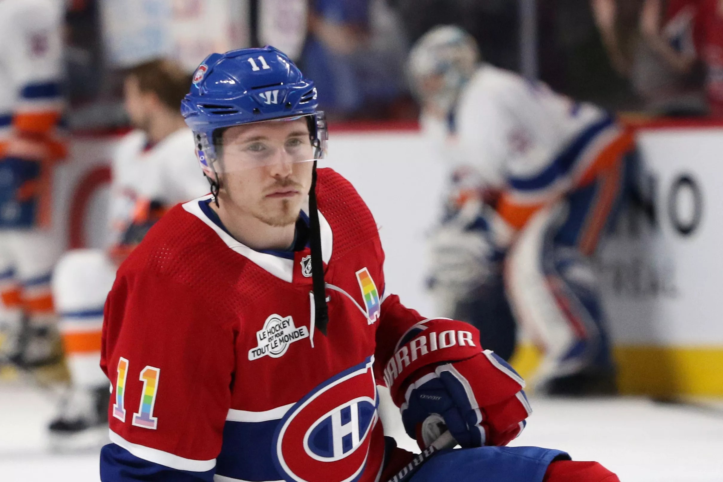 [Highlight] Brendan Gallagher intercepts a pass and scores with a quick ...