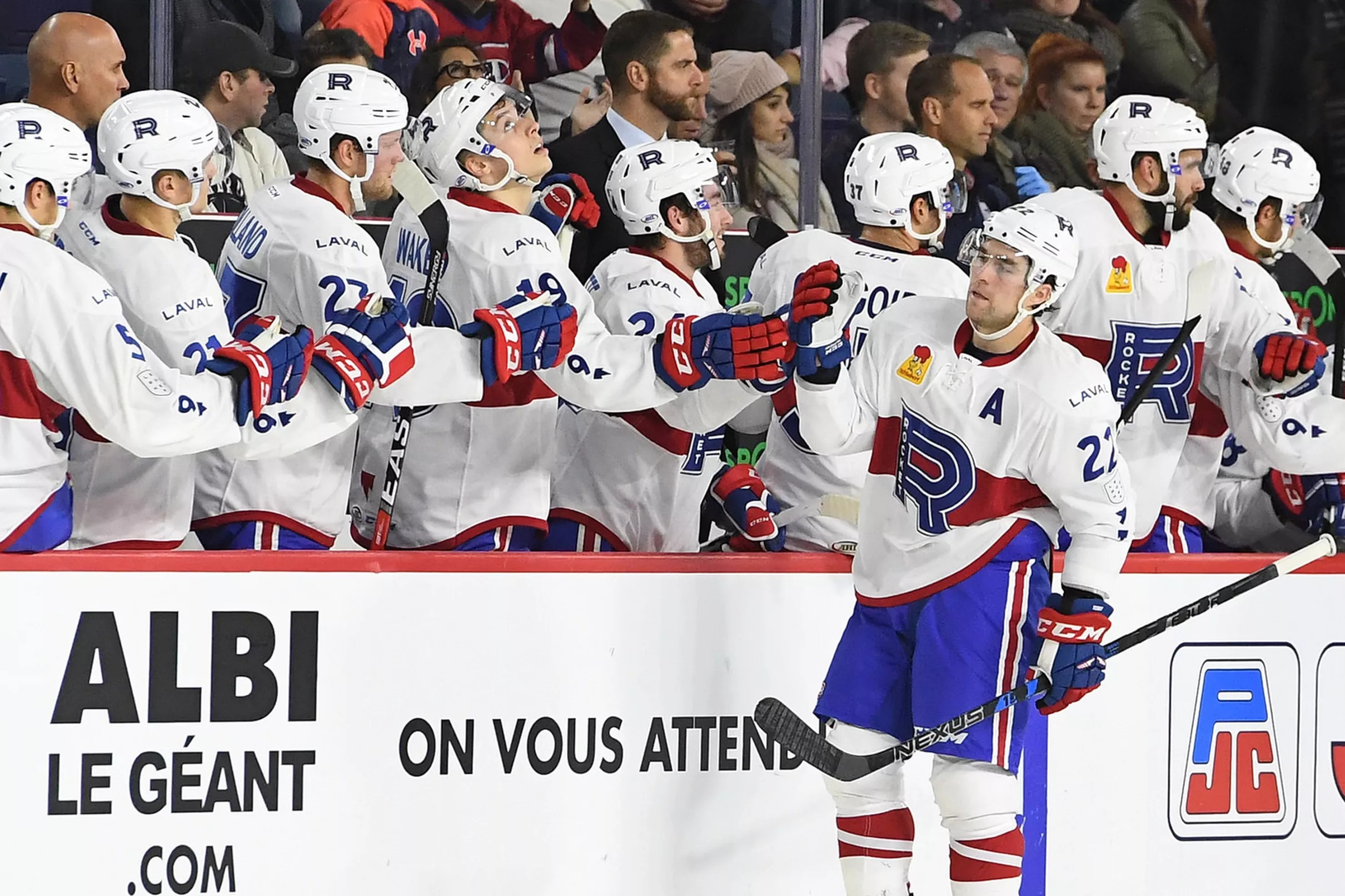 Chris Terry of the Laval Rocket wins the AHL scoring titlle