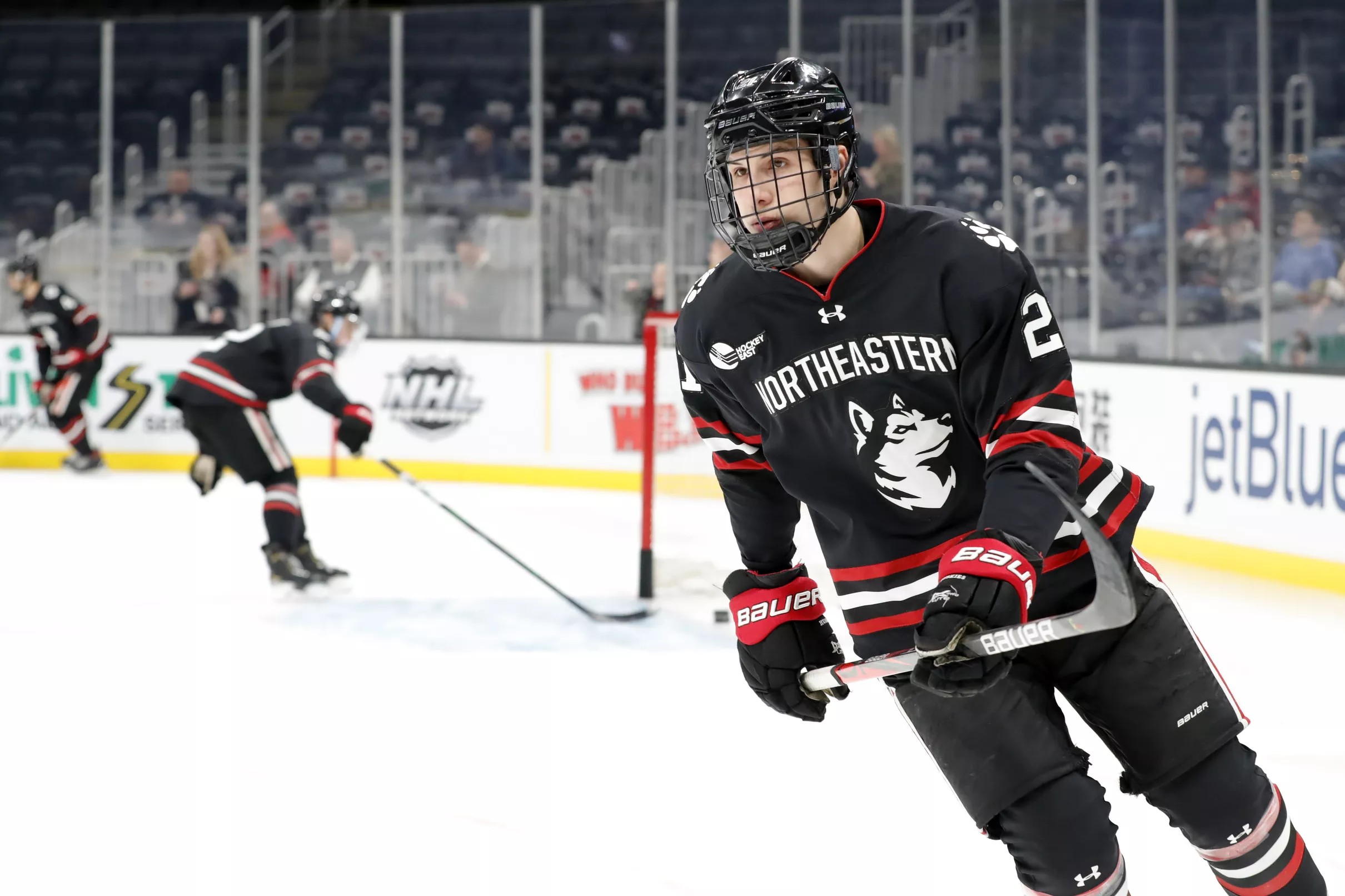 Jayden Struble and Jordan Harris: The Fire and Ice on Northeastern’s ...