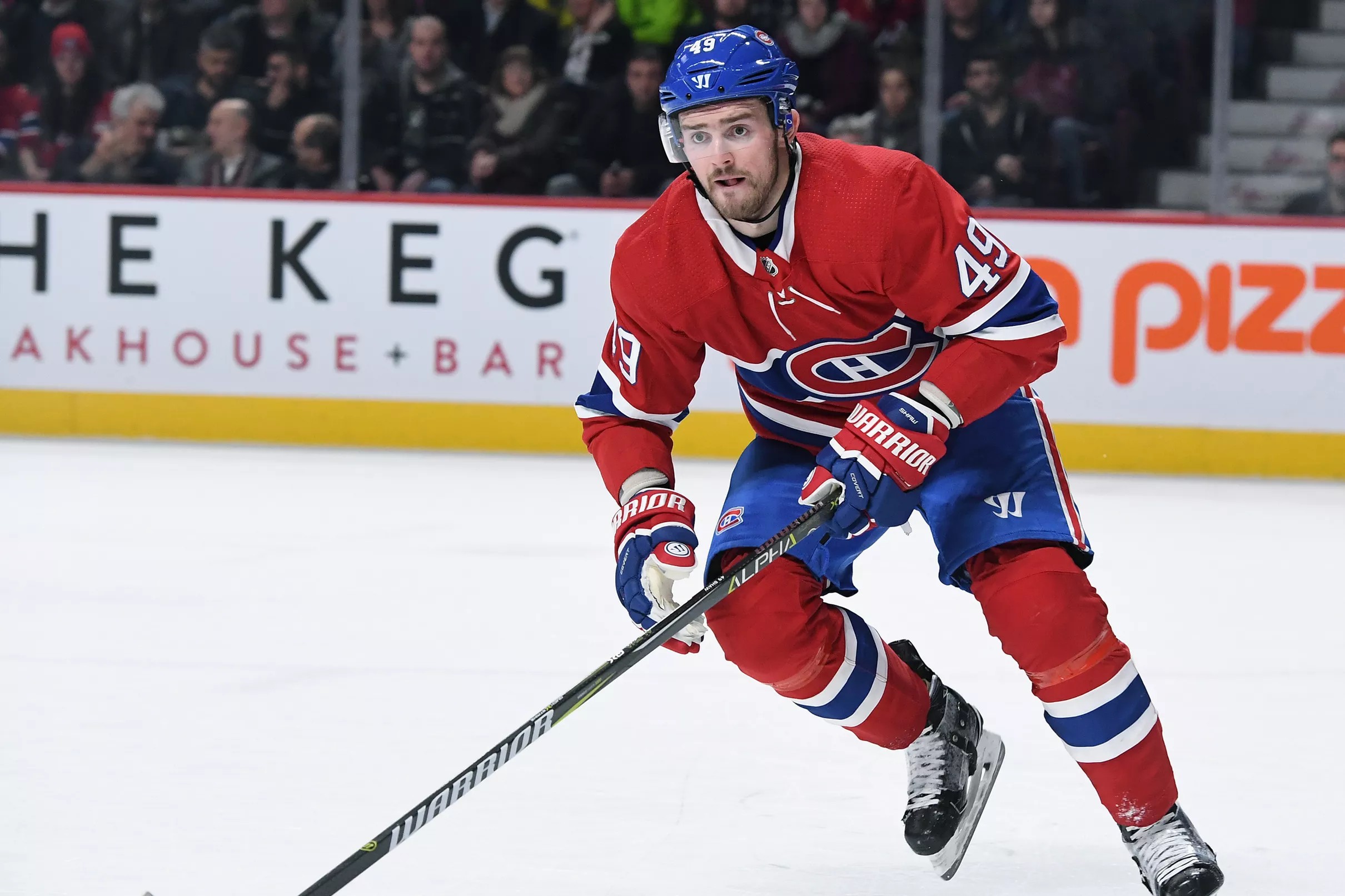 [Highlight] Logan Shaw powers his way to the front of the net and gets ...