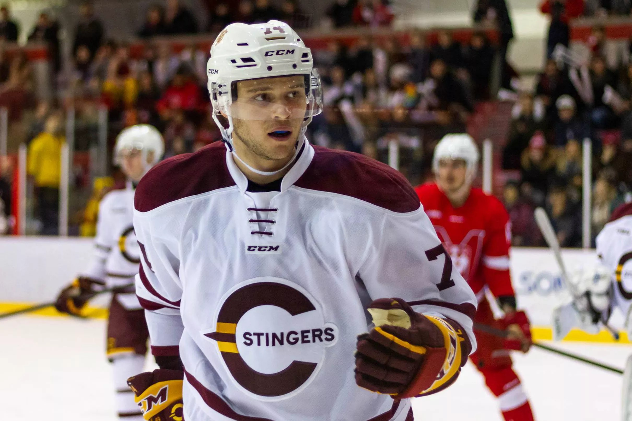 Simon Bourque finds happiness and another shot at hockey at Concordia