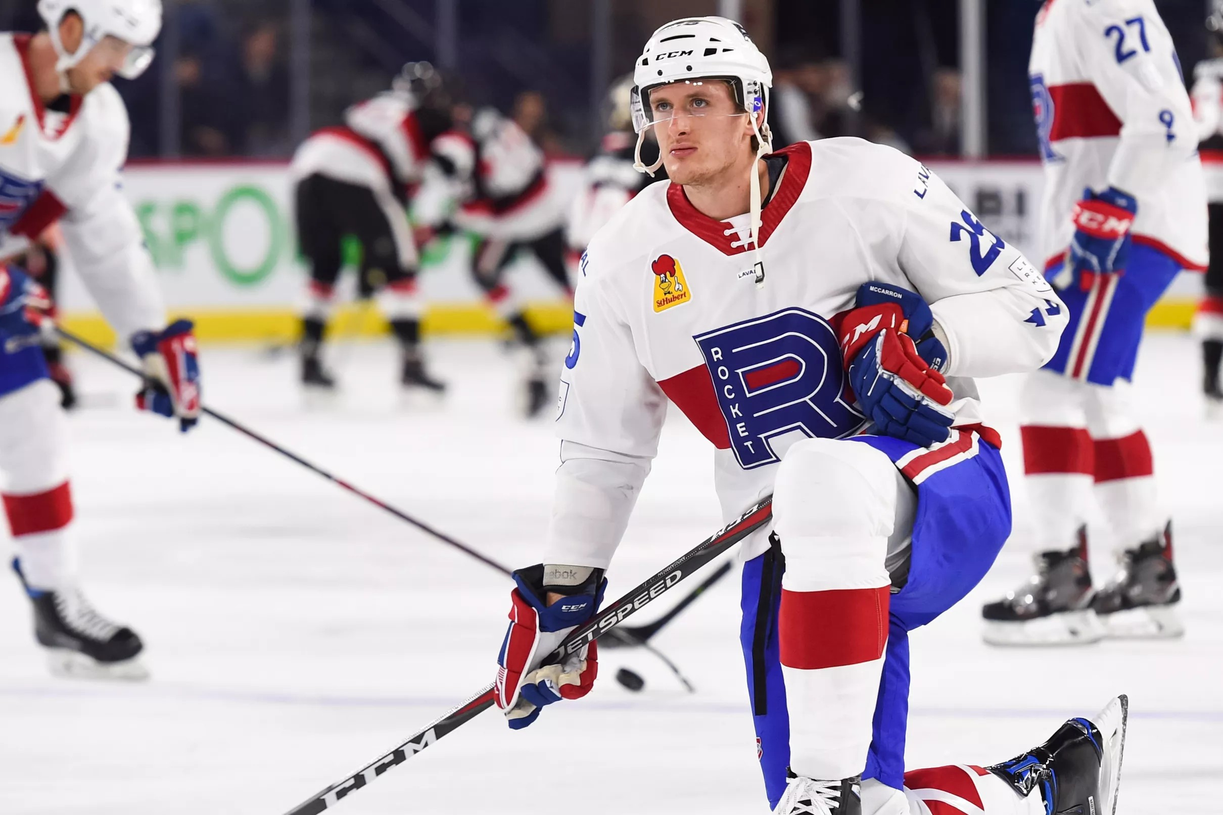 Michael McCarron out for the remainder of the season with shoulder injury