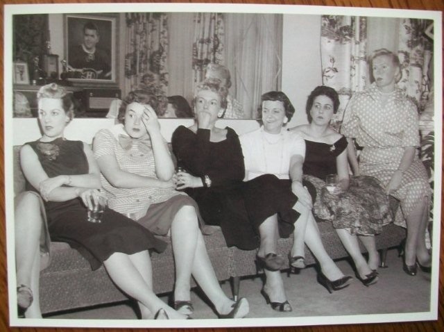 Lovely Mid-’50s Habs Wives