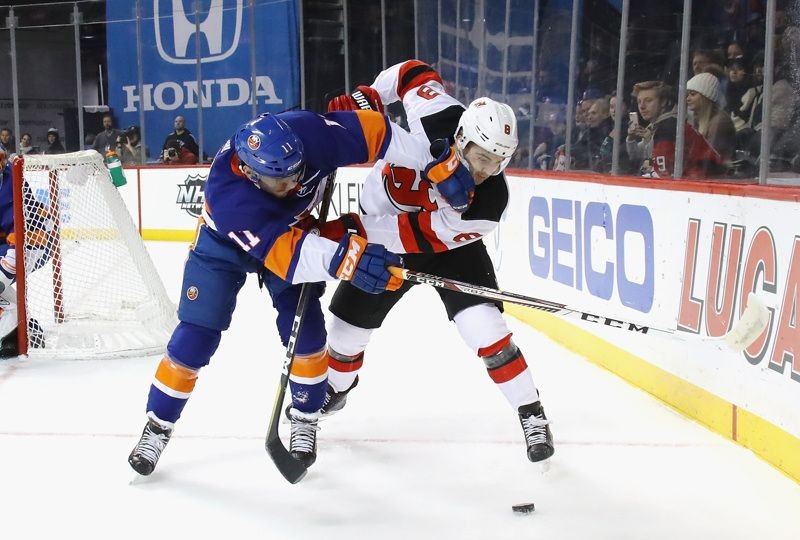 Damon Severson scores 2 as Devils end skid with win over Islanders ...