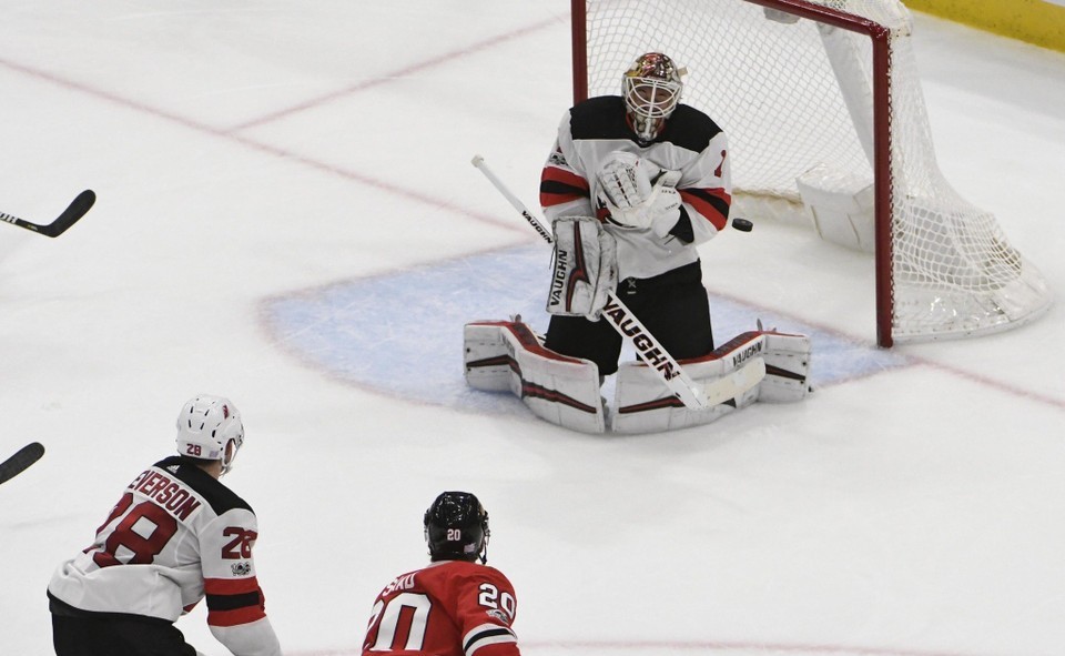 Devils' wild win vs. Blackhawks: 7 observations | Wood's career night ...