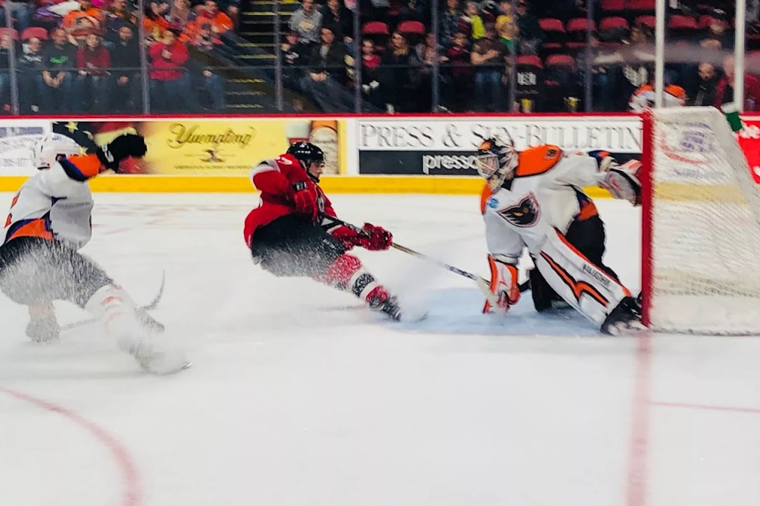 Win streak ends at four as the Lehigh Valley Phantoms clip the ...