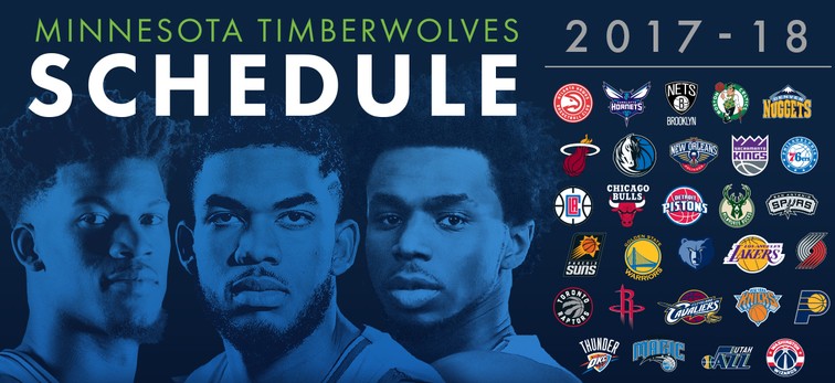 2017-18 Timberwolves Schedule Released
