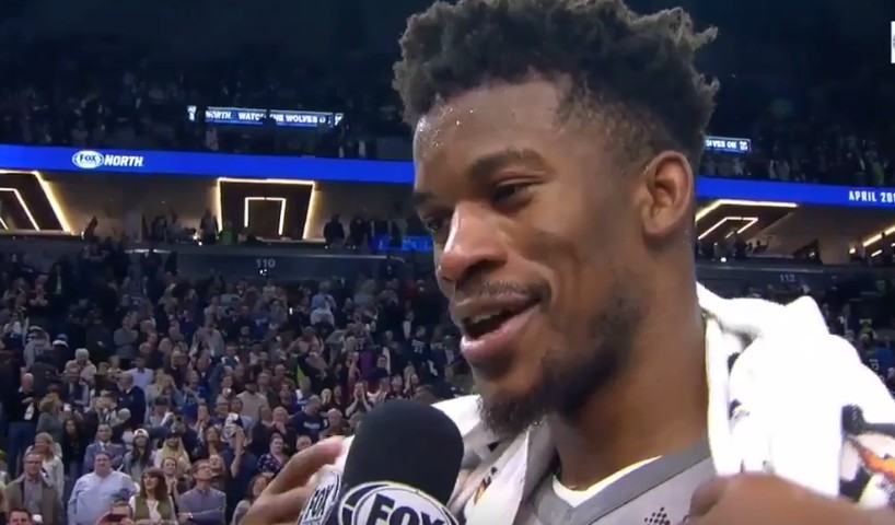 Jimmy Butler draws MVP chants after win over Nuggets (VIDEO)