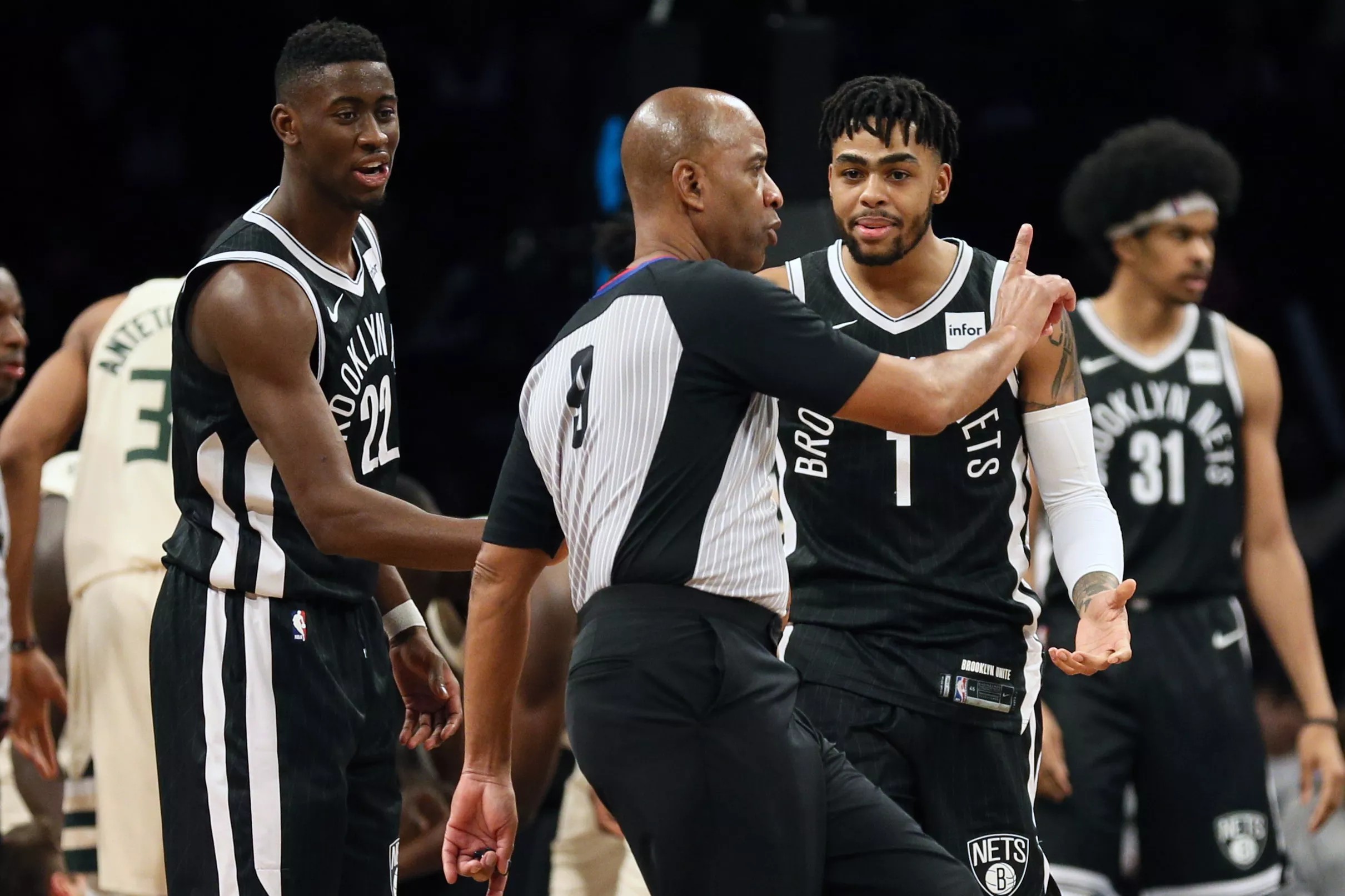 Brooklyn’s backcourt of the future feeling their way