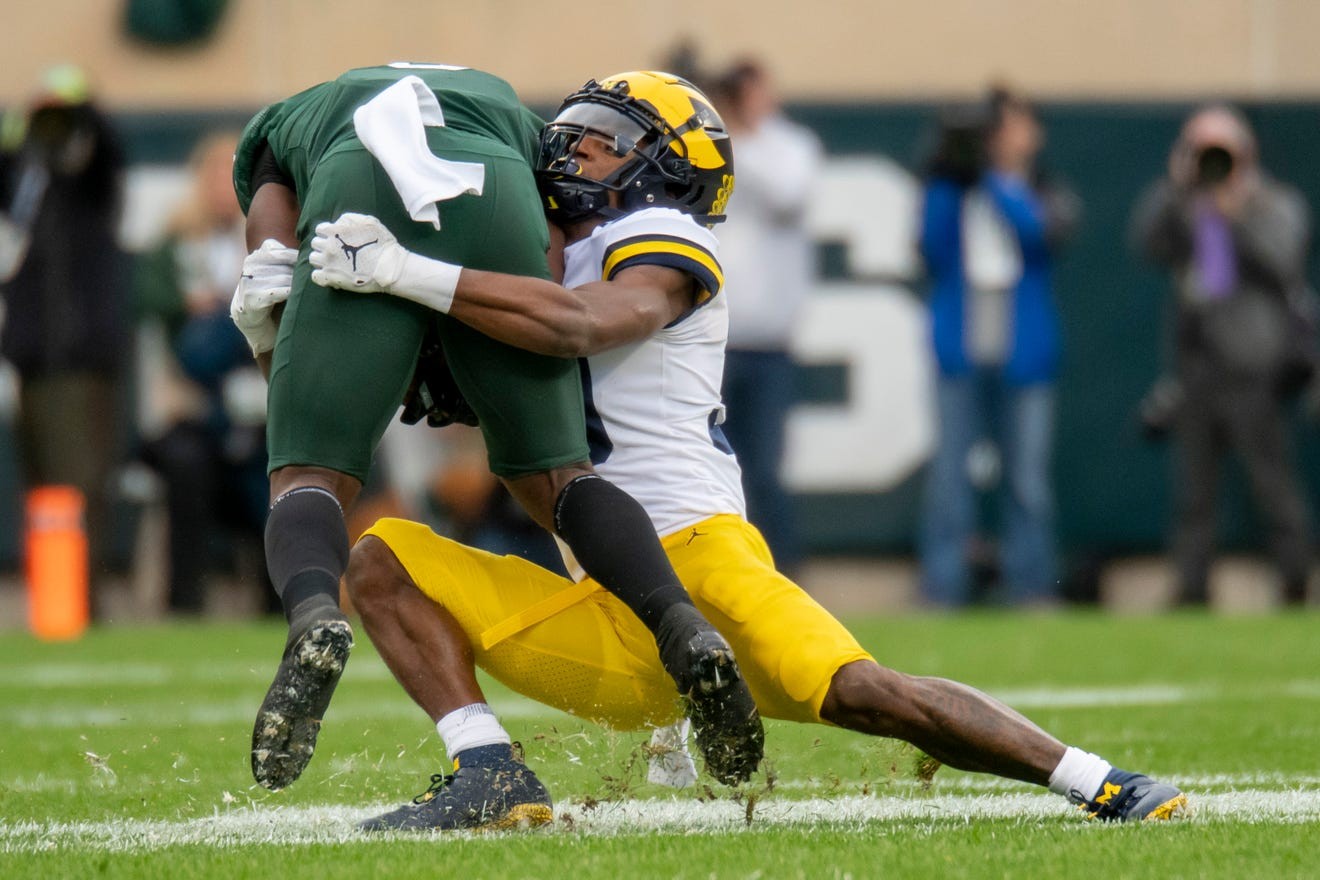 Michigan safety Daxton Hill's 'long, unforgettable journey' takes him ...