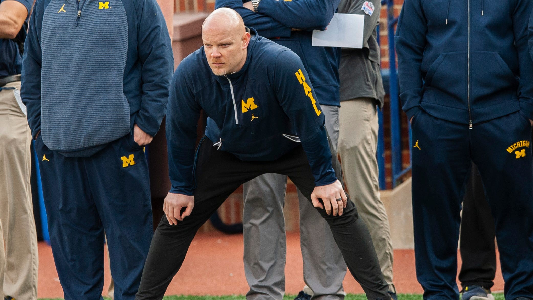 Michigan strength coach Ben Herbert adjusts to keep Wolverines going strong