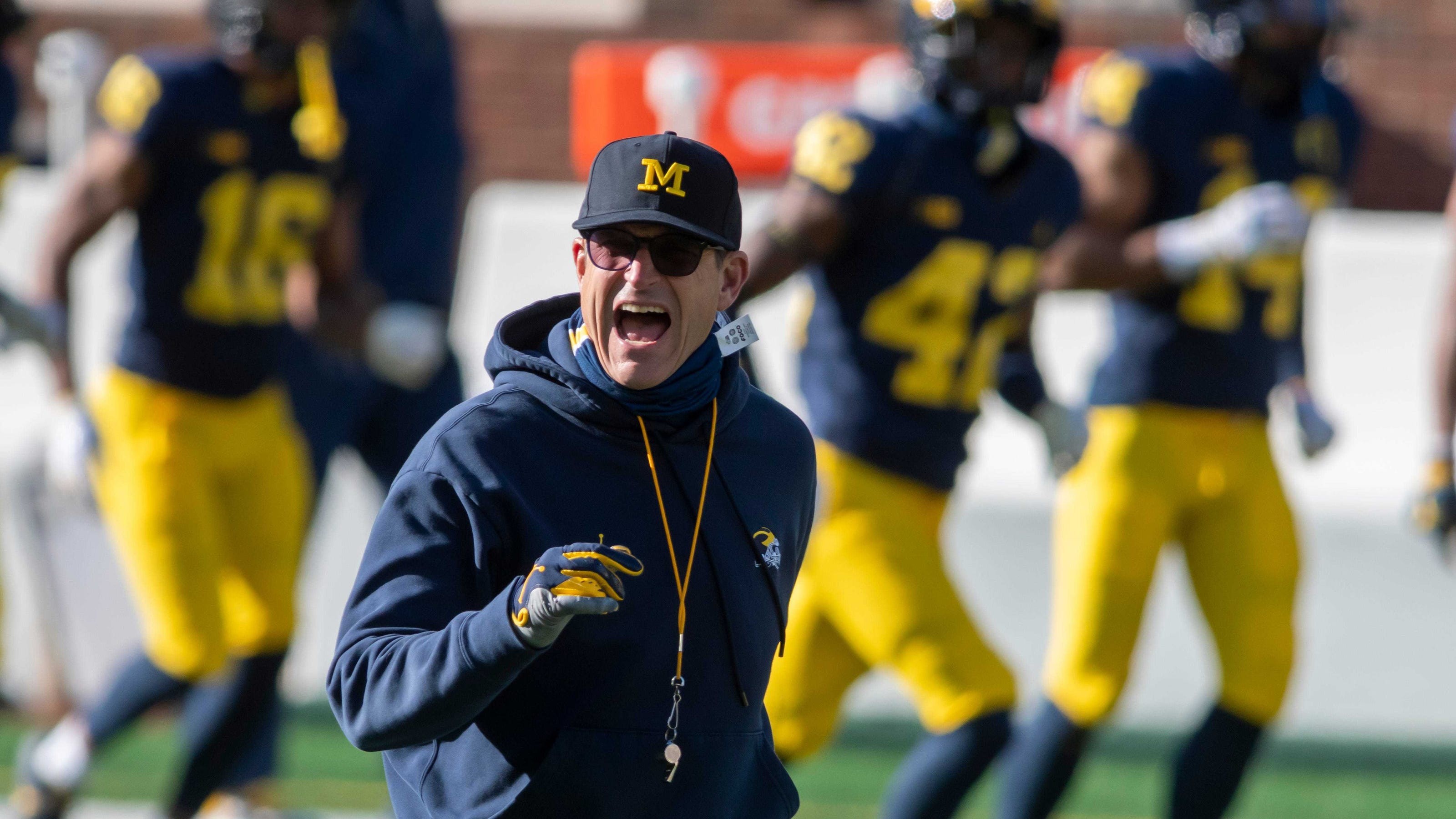 Freshman Donovan Edwards carving out role in deep Michigan backfield