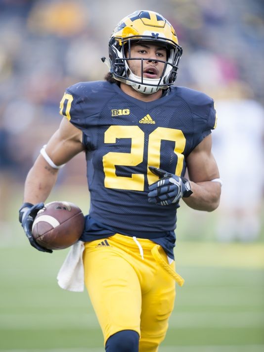 Michigan RB Drake Johnson hopes to return next year