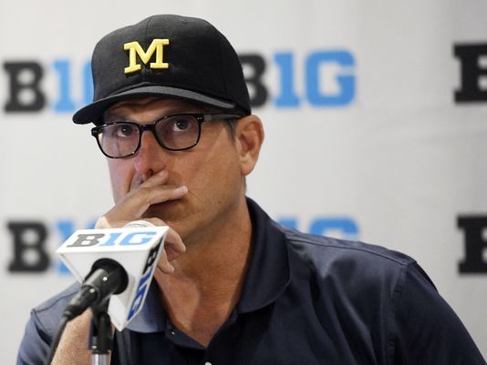 UM's Harbaugh on rivalry record: 'We need to improve'