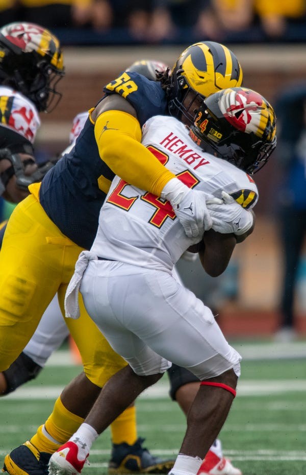 Mazi Smith, Michigan defensive lineman, charged with carrying concealed ...