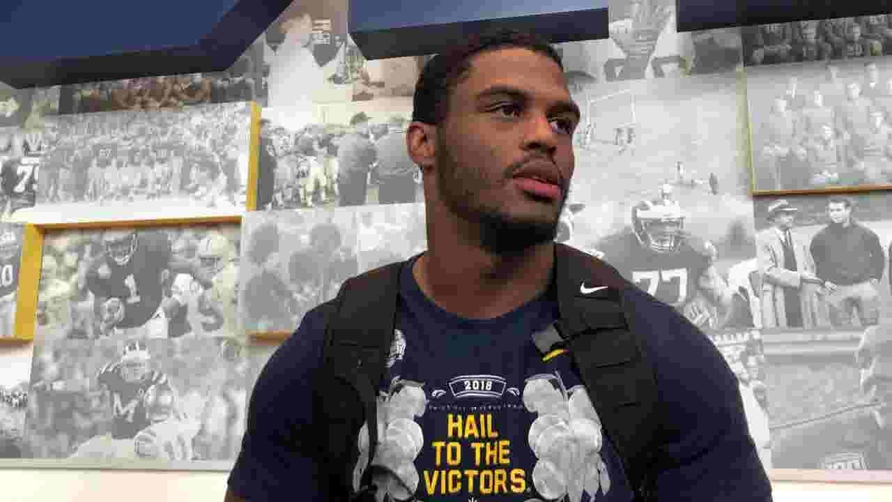 'My time to go get it': Michigan LB Josh Ross takes torch from Devin Bush