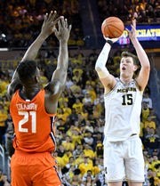 Michigan big man Jon Teske pins hopes to NBA career