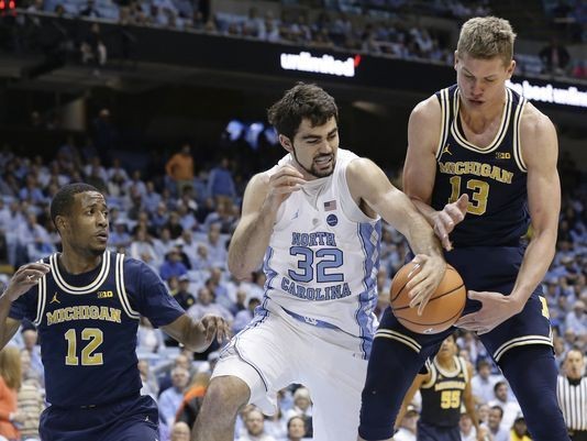 Michigan lacks 'grit,' tumbles to high-flying Tar Heels
