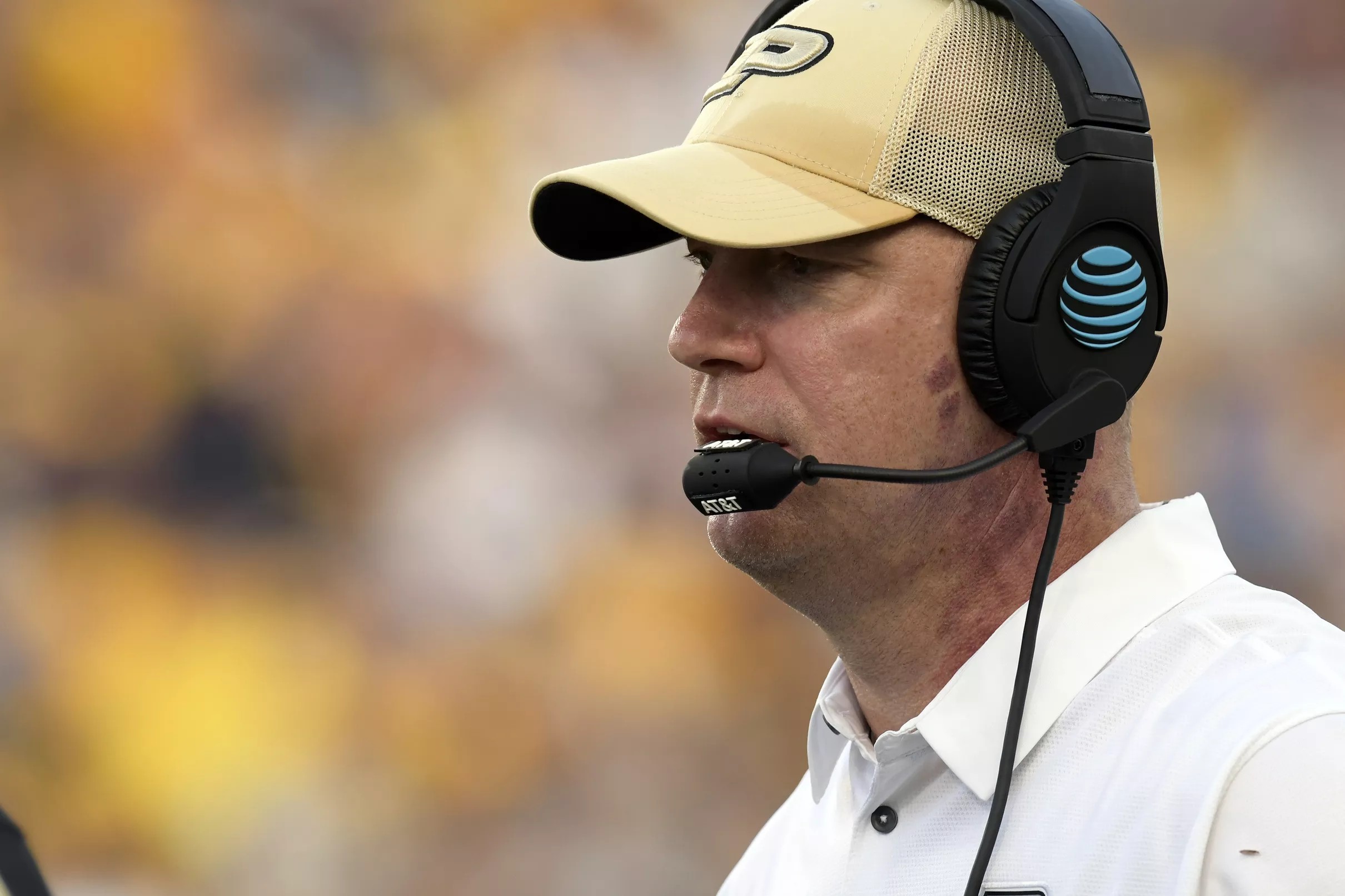 Purdue’s Jeff Brohm shares proposal for spring season with a Jim ...