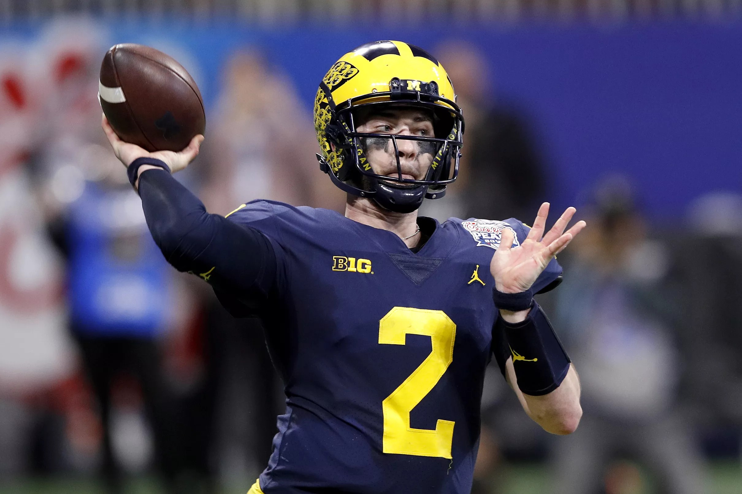 Shea Patterson surprises car crash victim in hospital