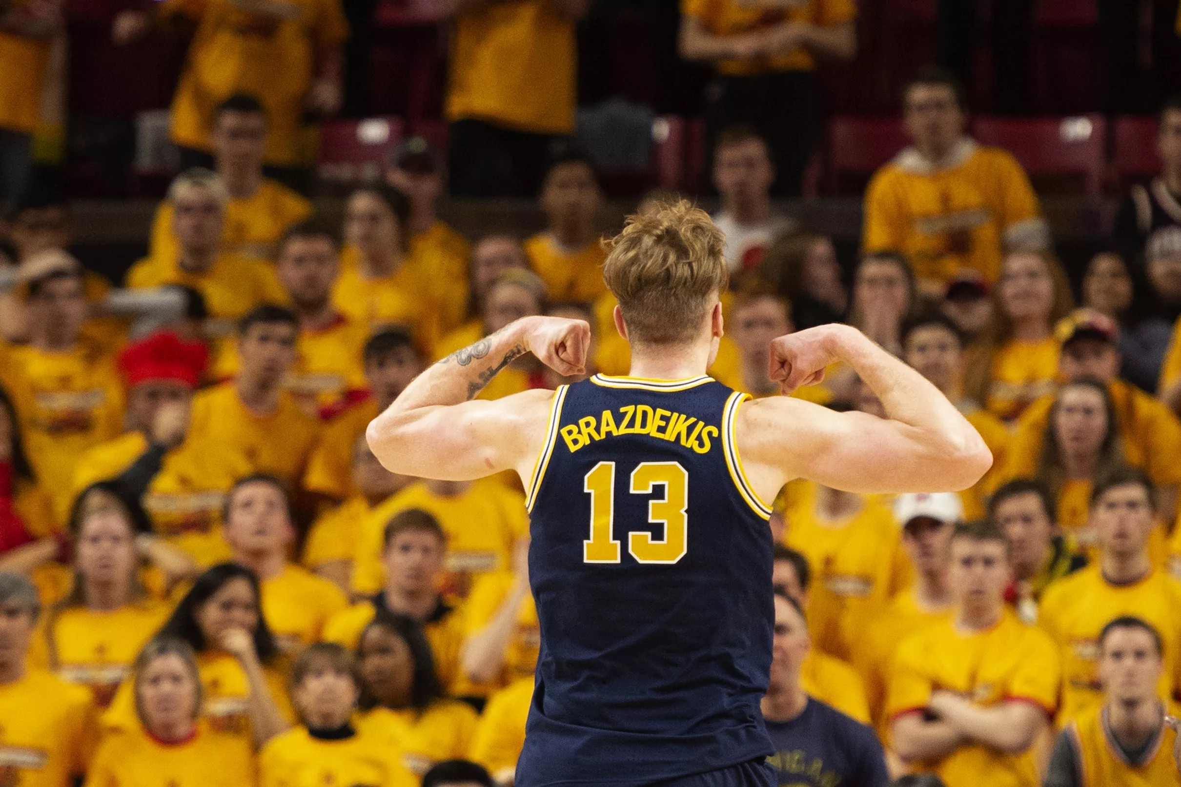 With or without Charles Matthews, a good Brazdeikis scoring effort ...