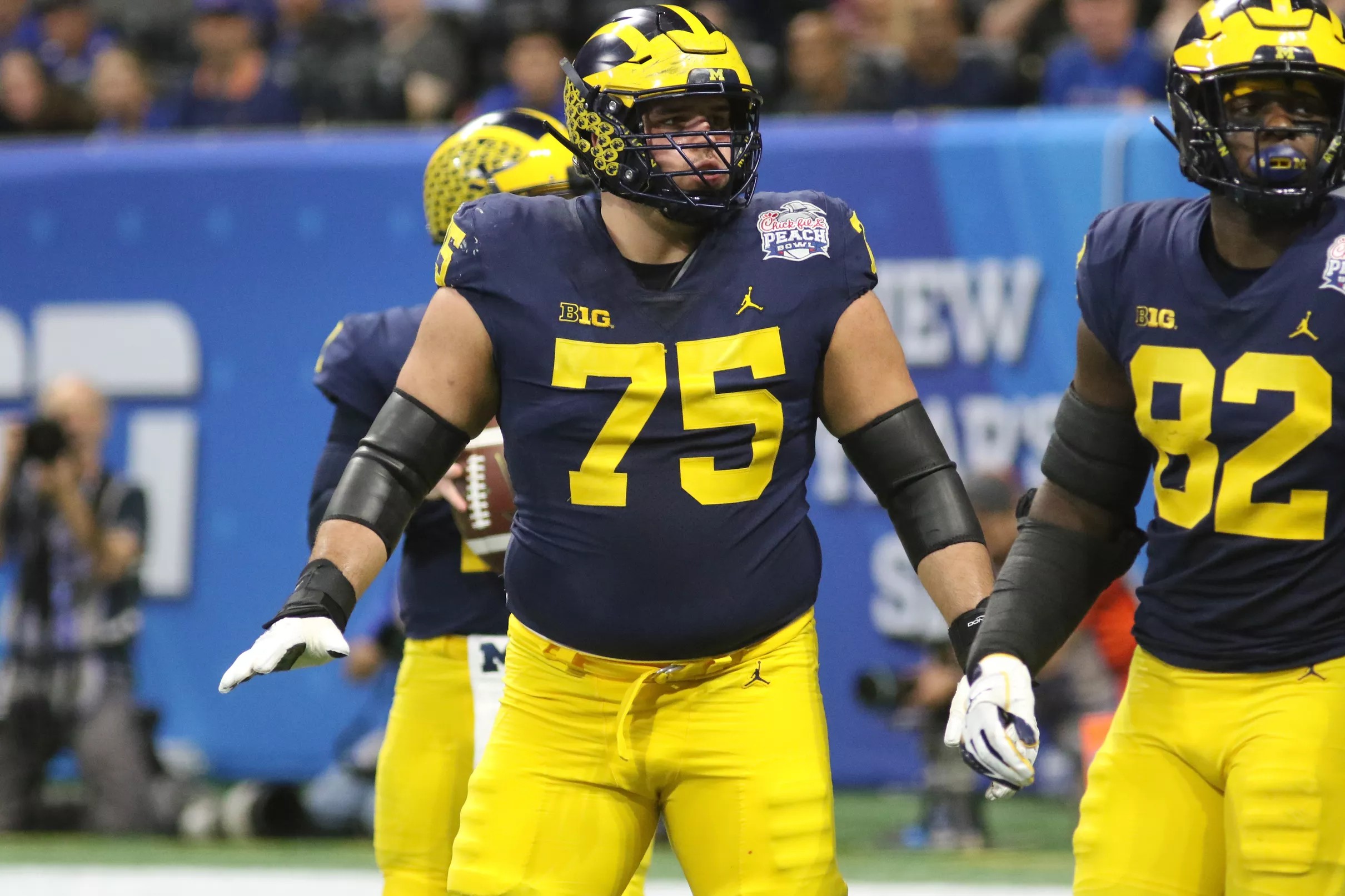 Jon Runyan Jr. expected to return for game vs. Wisconsin