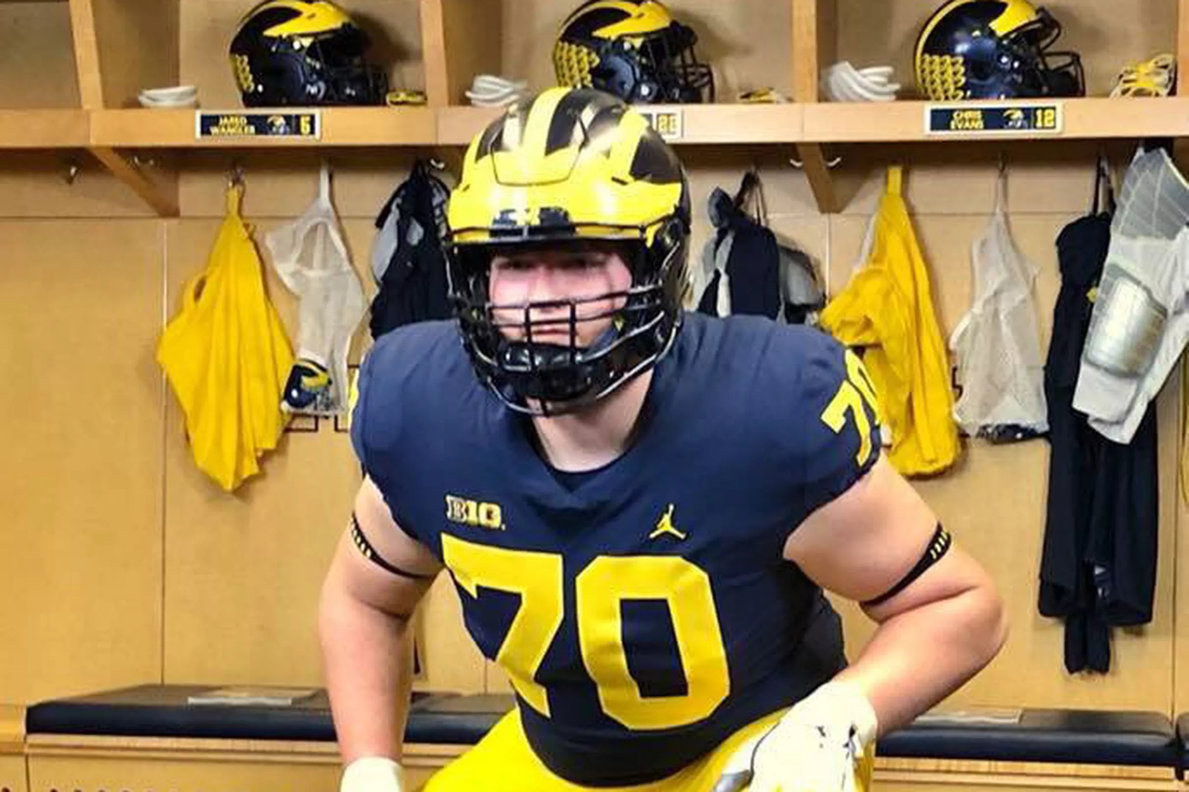 2020 4-star OT Zak Zinter provides update on quick meeting with Ed Warinner