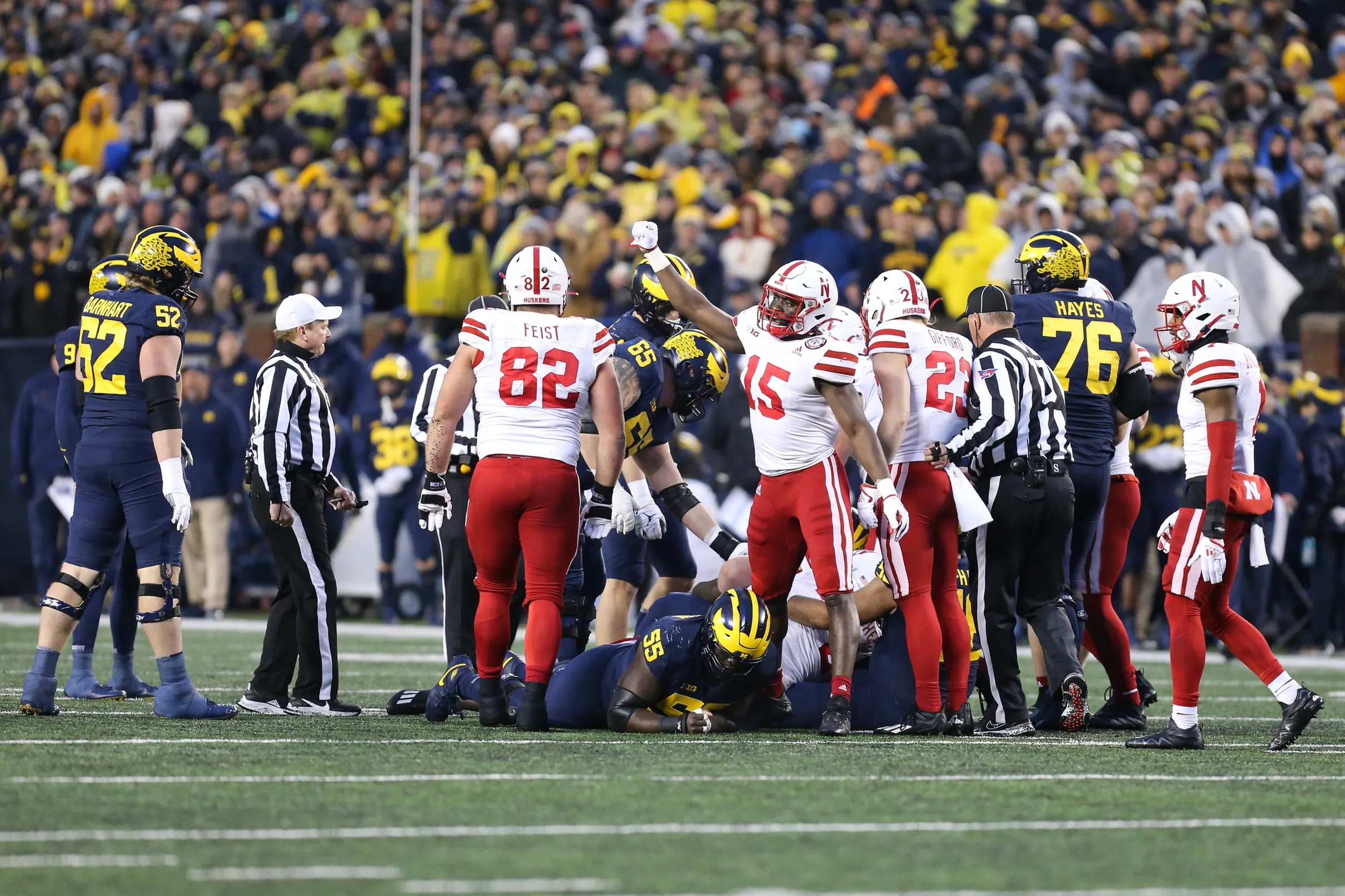 Transfer LB Ernest Hausmann named to 2023 top-10 linebackers list