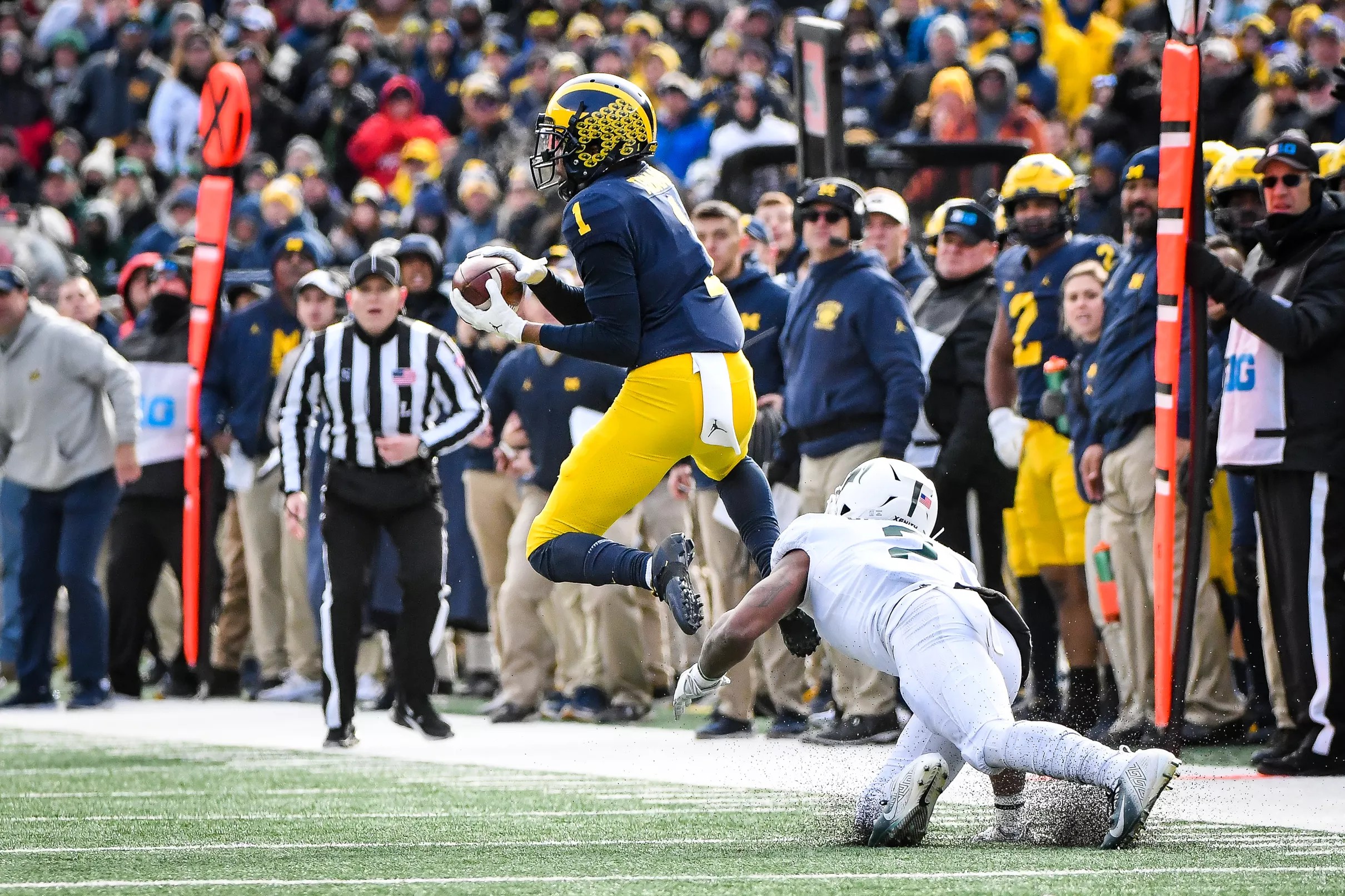 Two Michigan commits have good showings during the Under Armour All ...