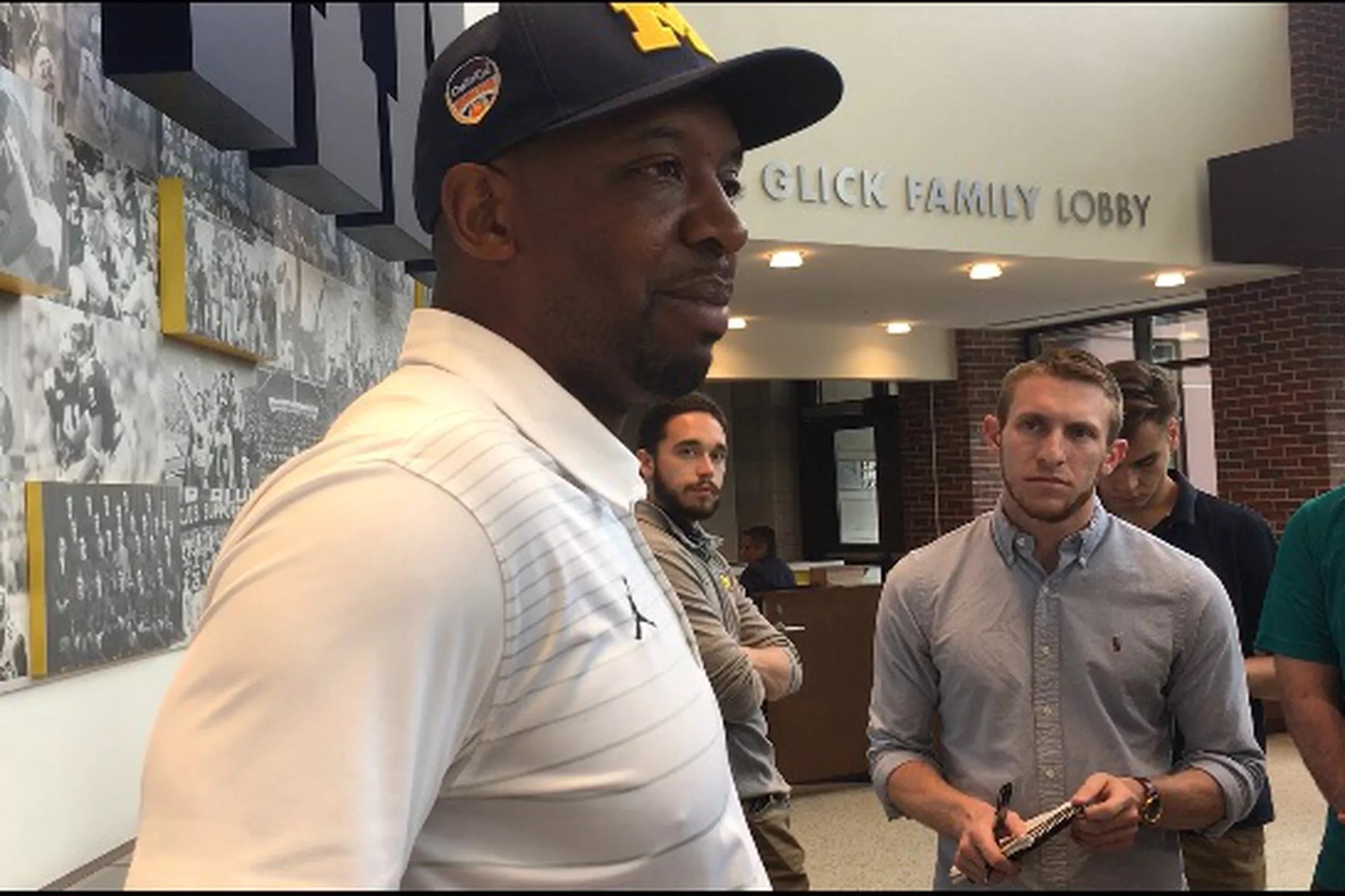 WATCH: Michigan QB coach Pep Hamilton previews Notre Dame game