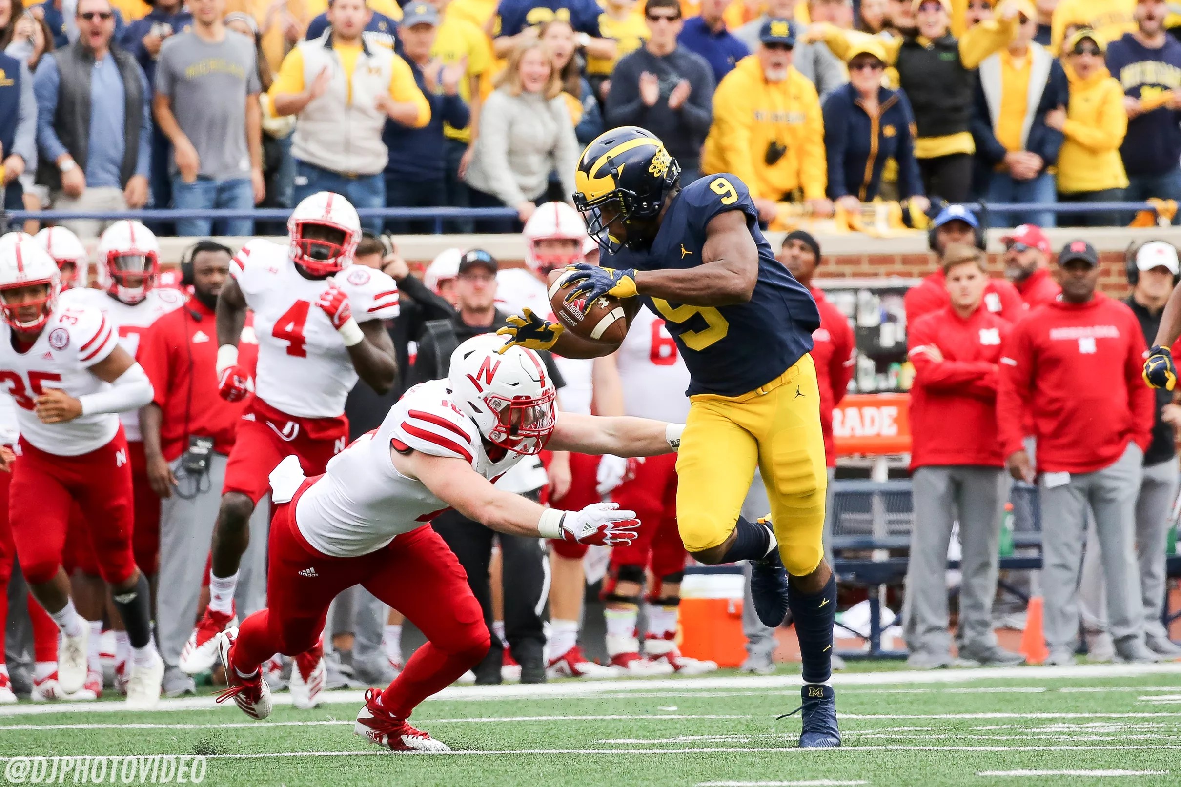 Michigan game balls versus Nebraska