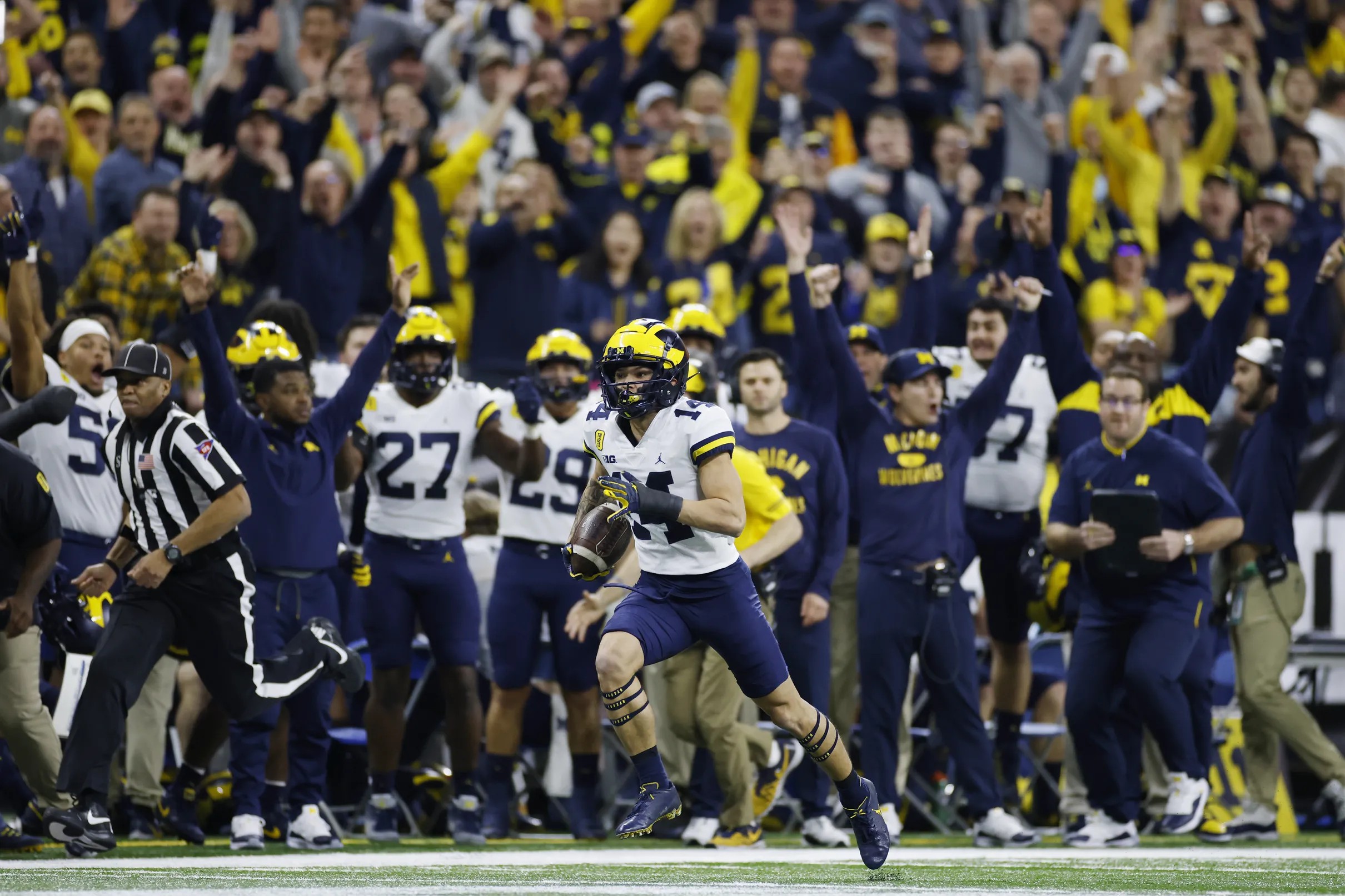 Andrel Anthony emerging as breakout receiver for Michigan