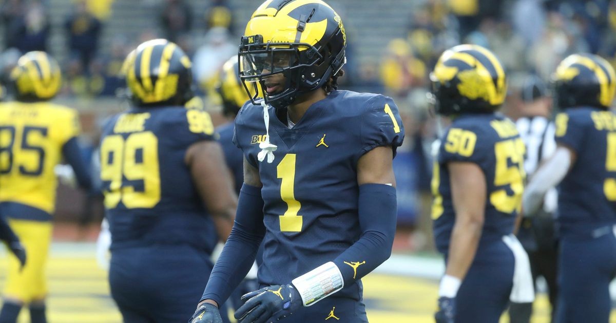 Michigan WR Amorion Walker (once again) enters the transfer portal