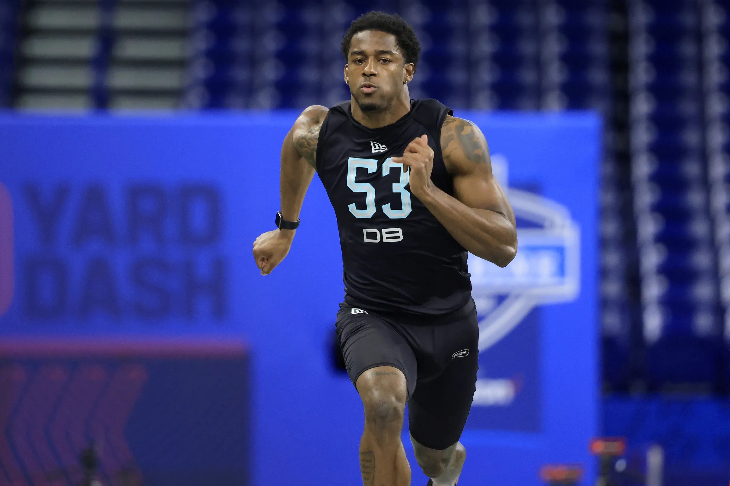 Daxton Hill’s speed on full display at NFL Combine