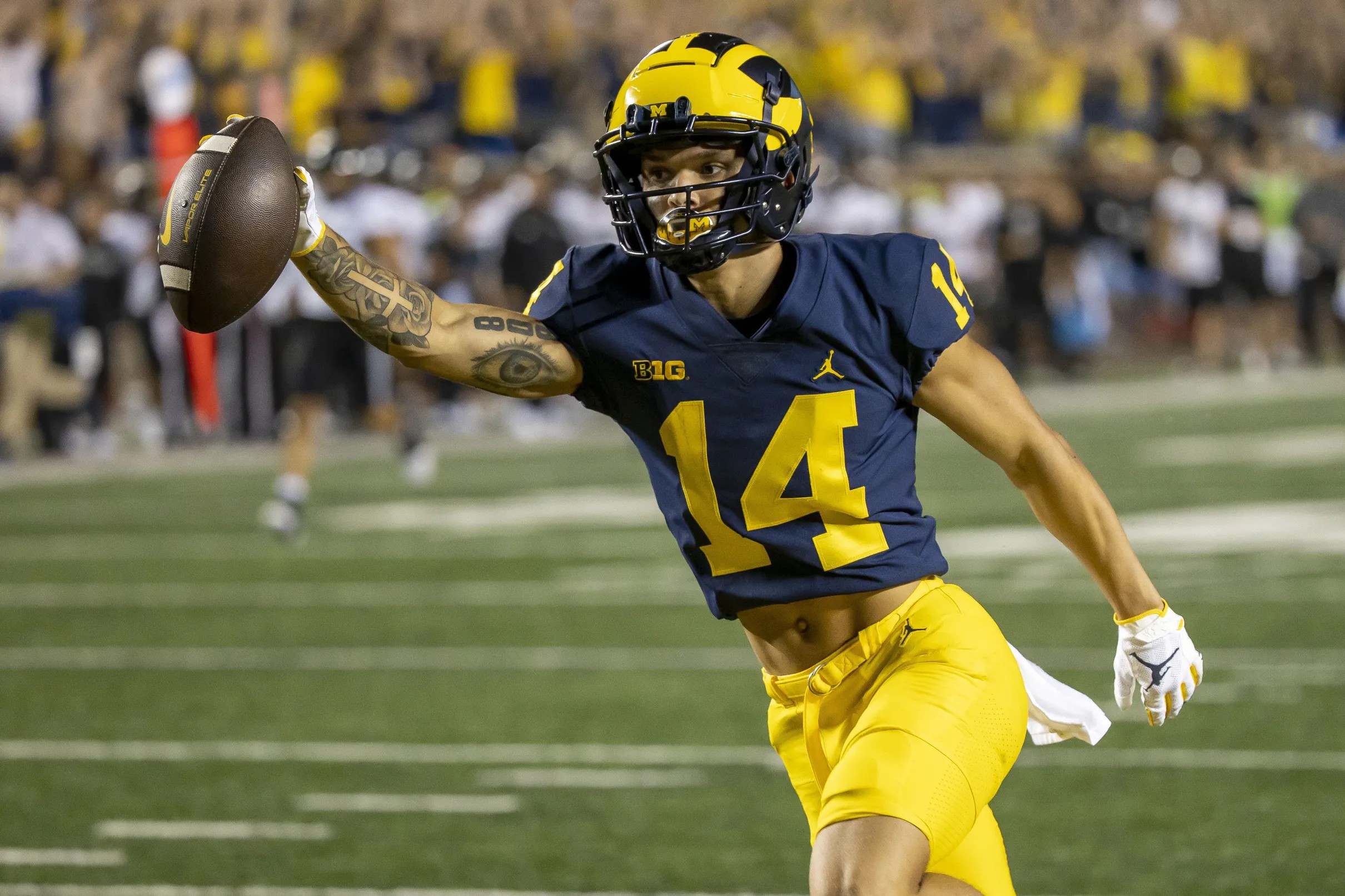 2024 four-star WR Gatlin Bair puts Michigan on top-five list