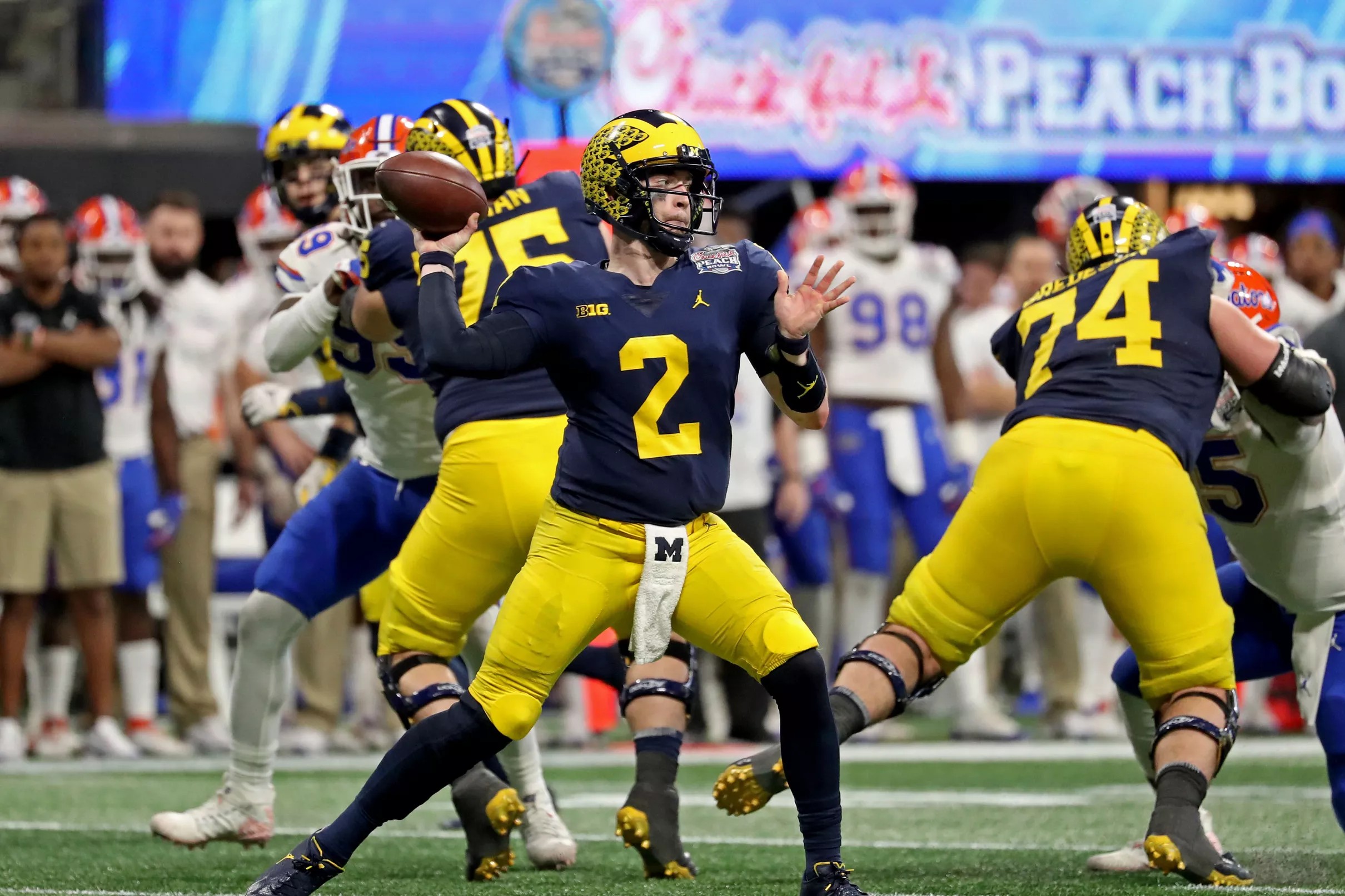 Michigan football win total set by BetOnline.ag