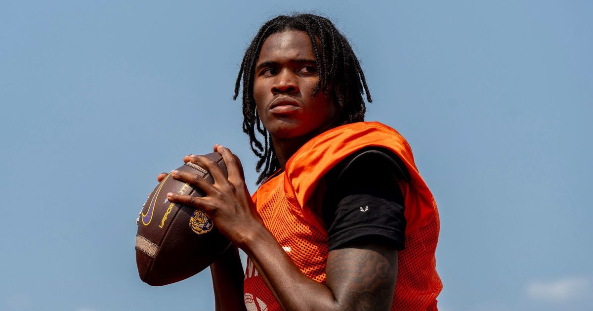 Davis Warren discusses five-star QB Bryce Underwood after first ...