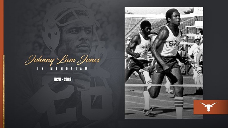 Texas Athletics remembers Johnny Lam Jones