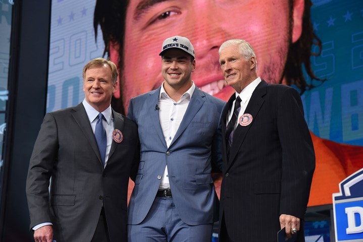 Video: Connor Williams drafted by the Dallas Cowboys