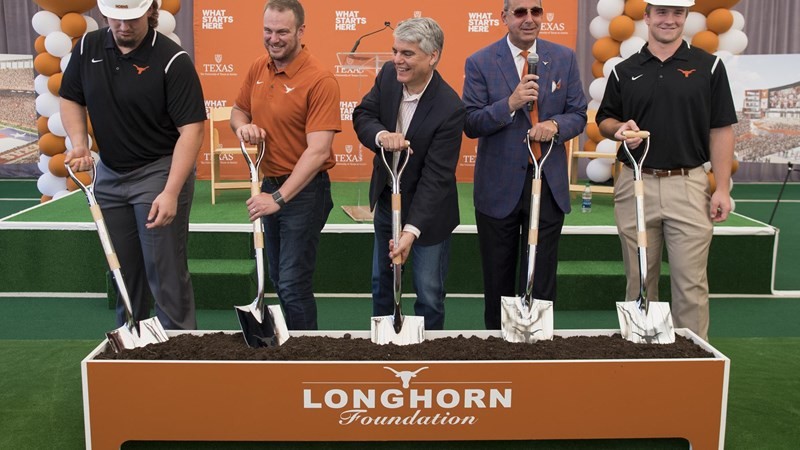 University of Texas breaks ground on South End Zone expansion