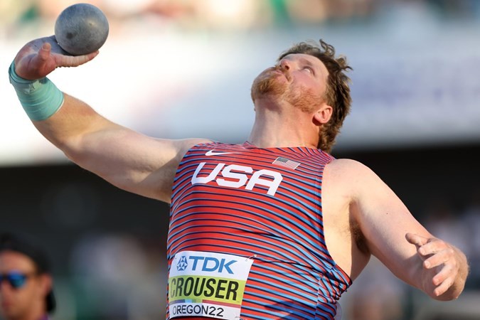 Crouser Crowned World Championships Shot Put Champion