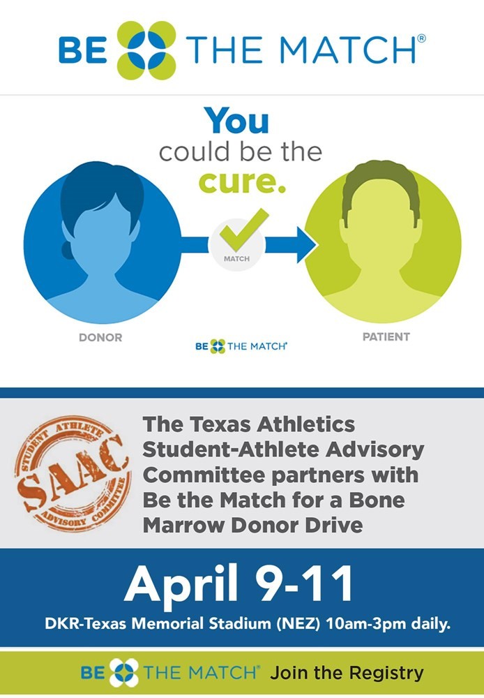 SAAC partners with Be The Match for Bone Marrow Donor Drive