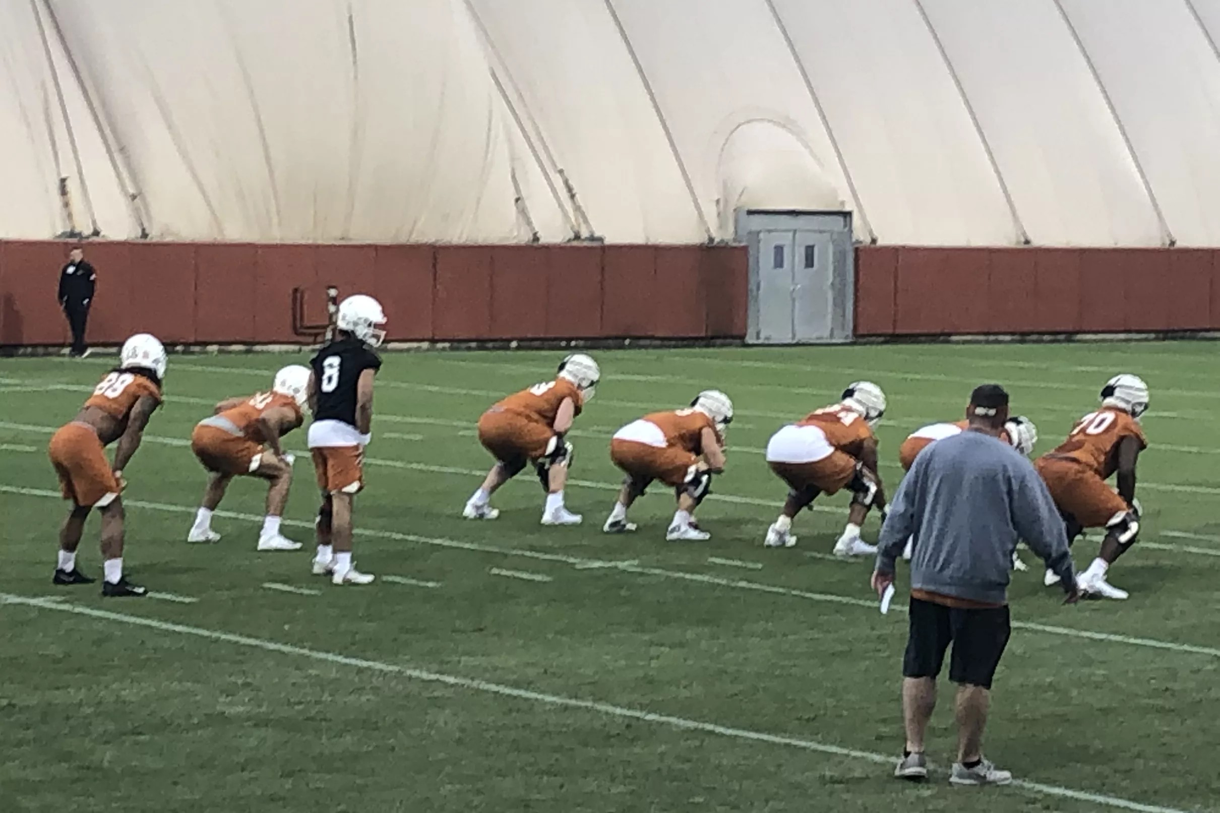 Notes from the start of Texas spring practice
