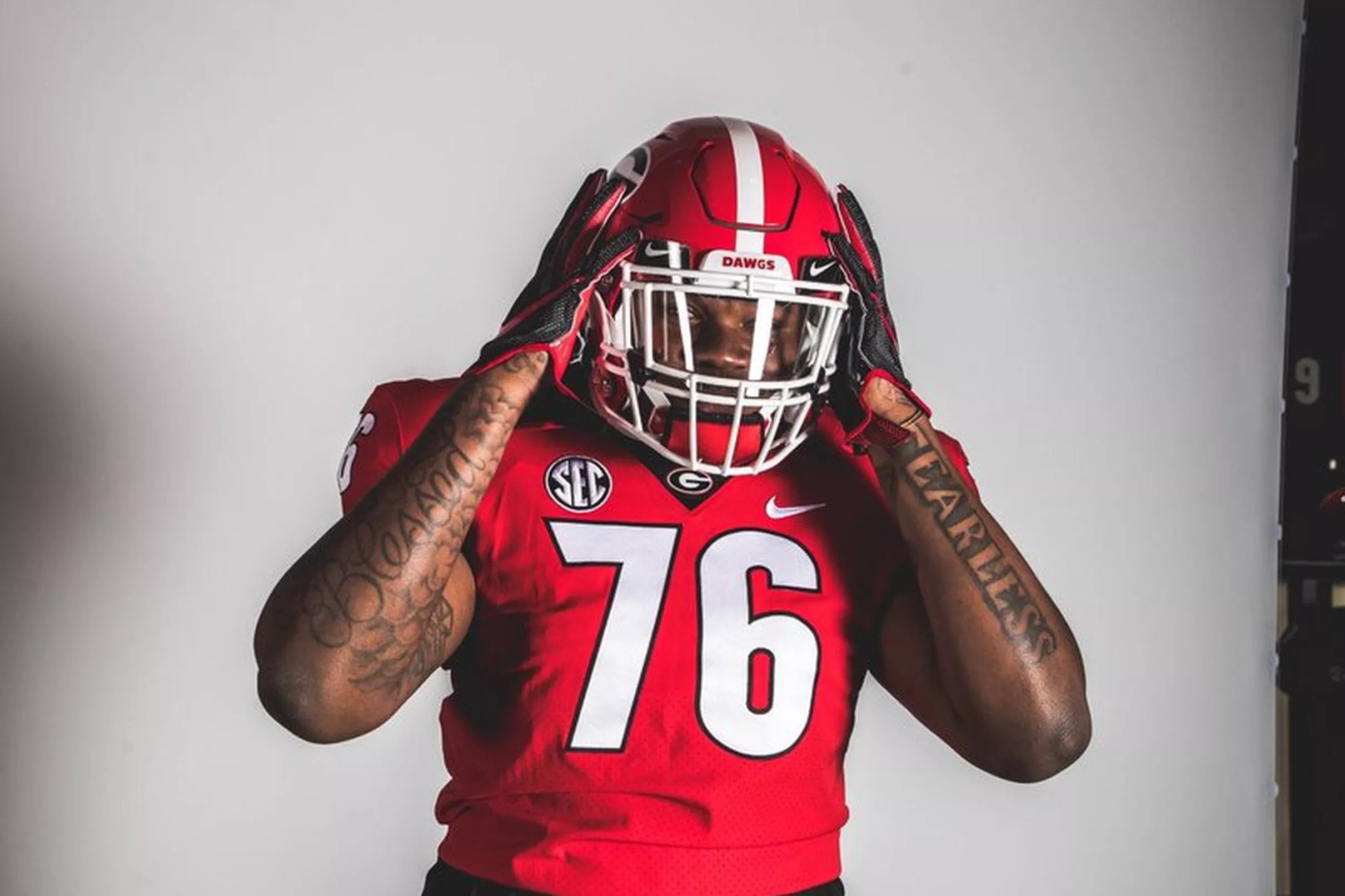 Texas OT commit Javonne Shepherd visited Georgia over the weekend