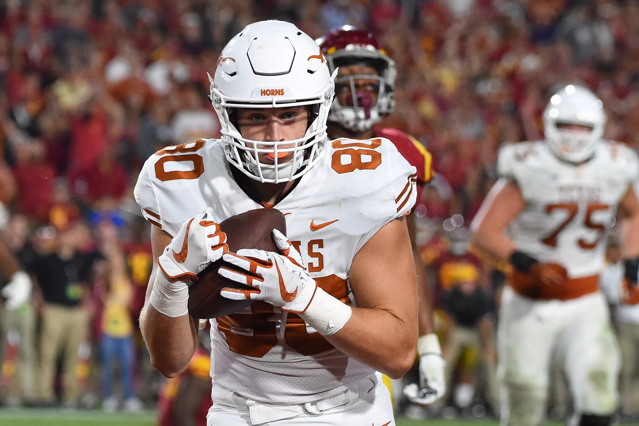 Texas officially confirms TE Cade Brewer is out for the season with a ...