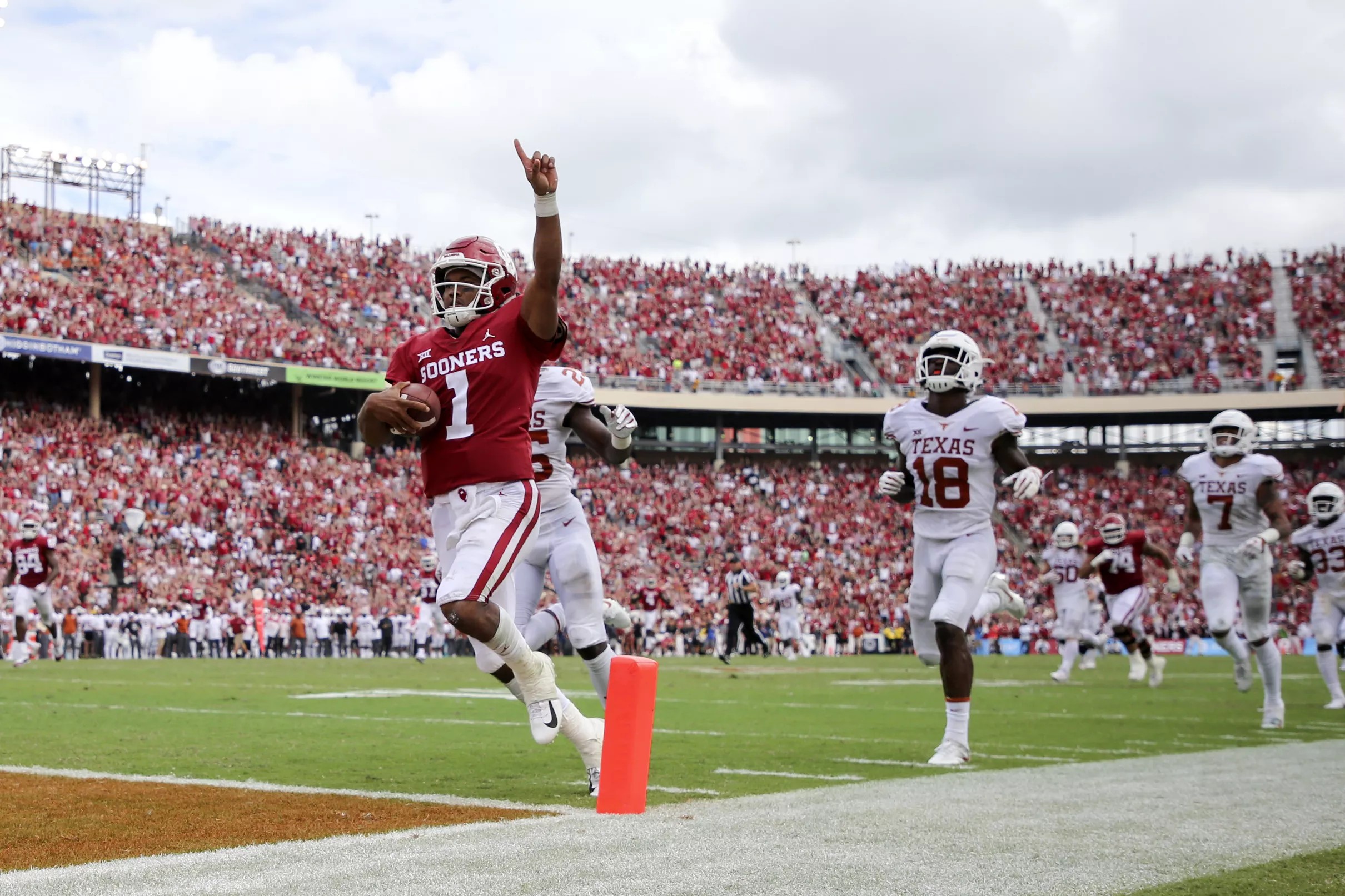 Oklahoma QB Kyler Murray won’t say if he has respect for Texas QB Sam ...