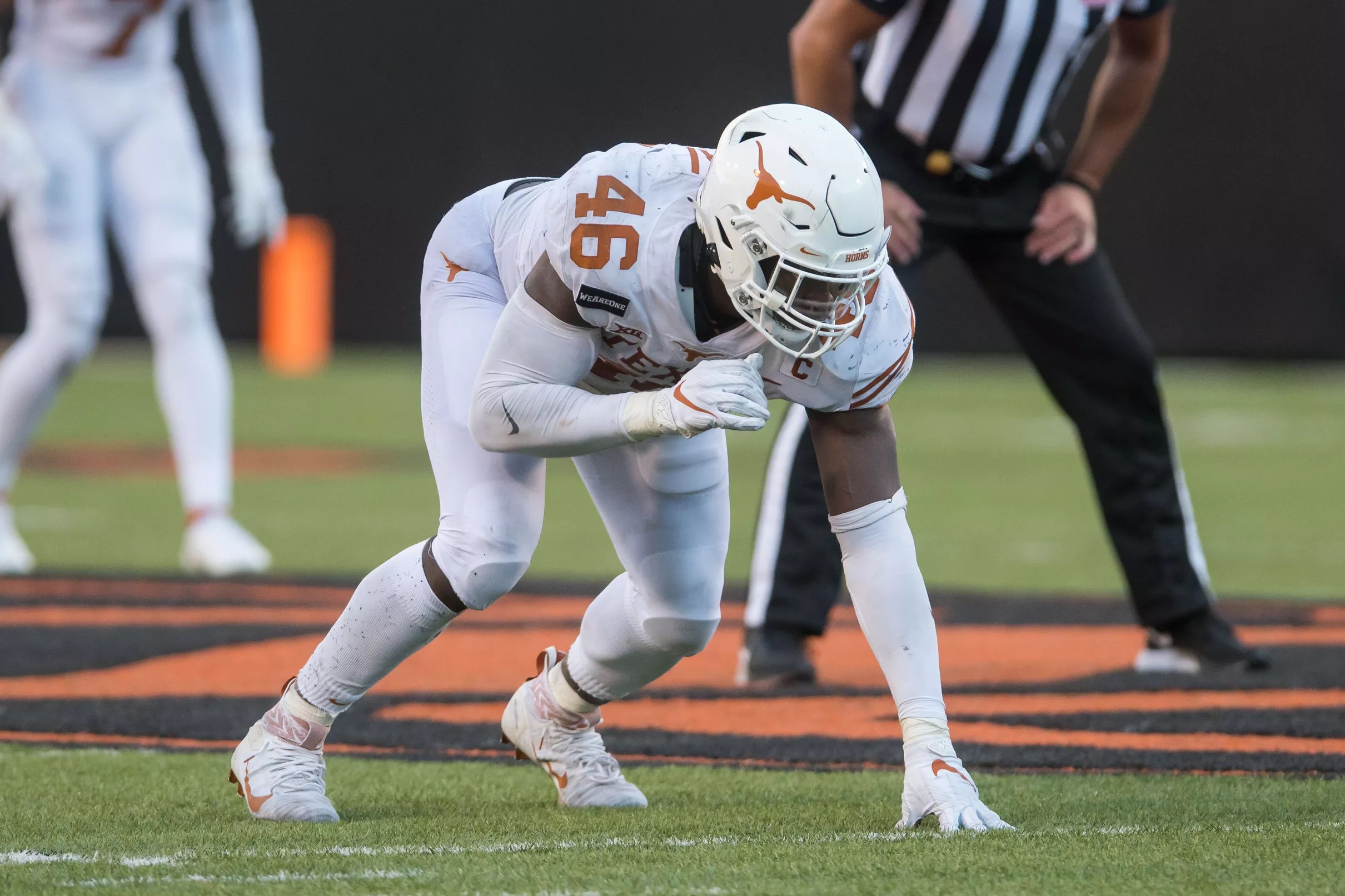 Texas Jack Joseph Ossai declares for the 2021 NFL Draft