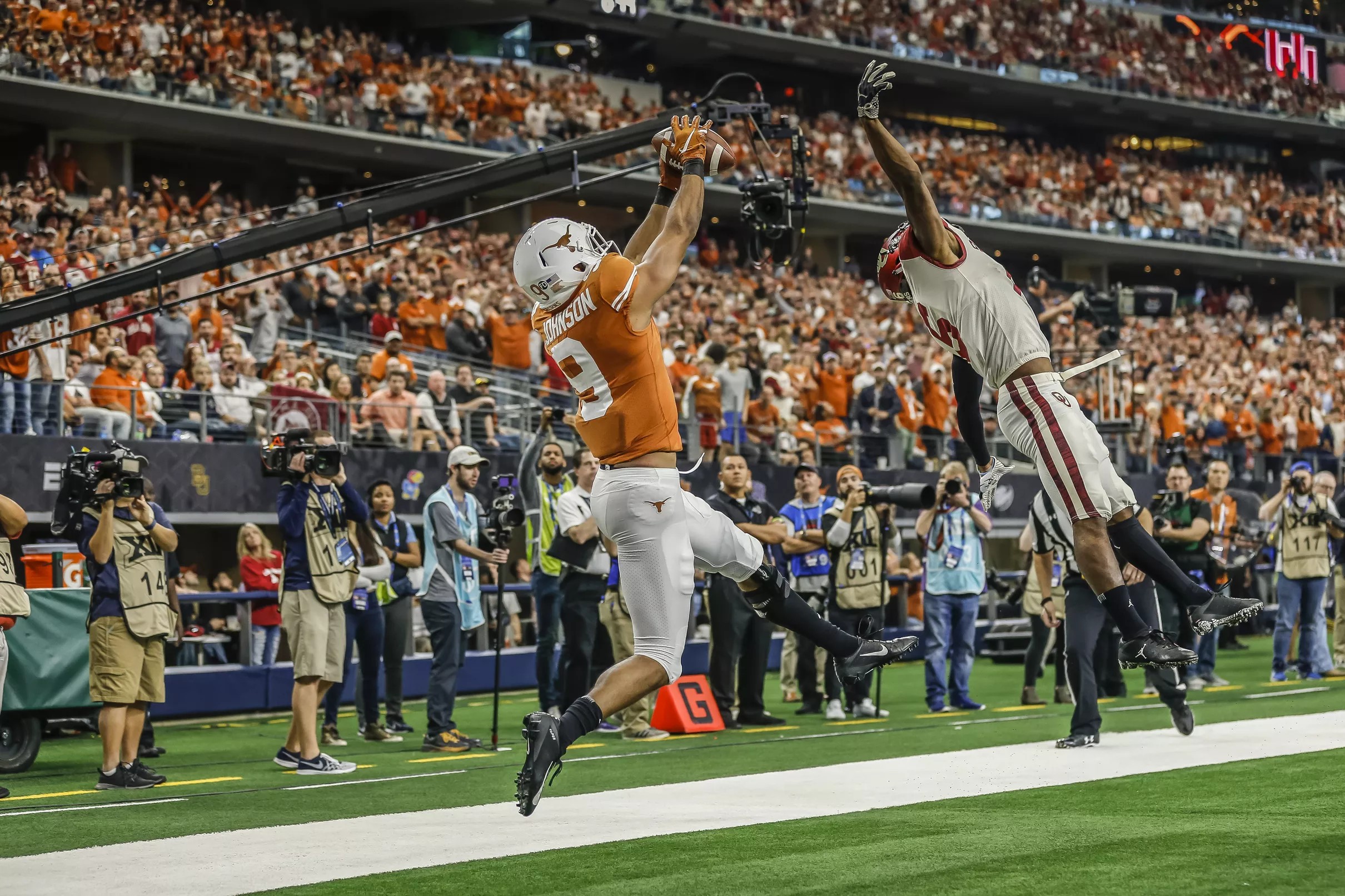 Collin Johnson focused on leaving a legacy at Texas